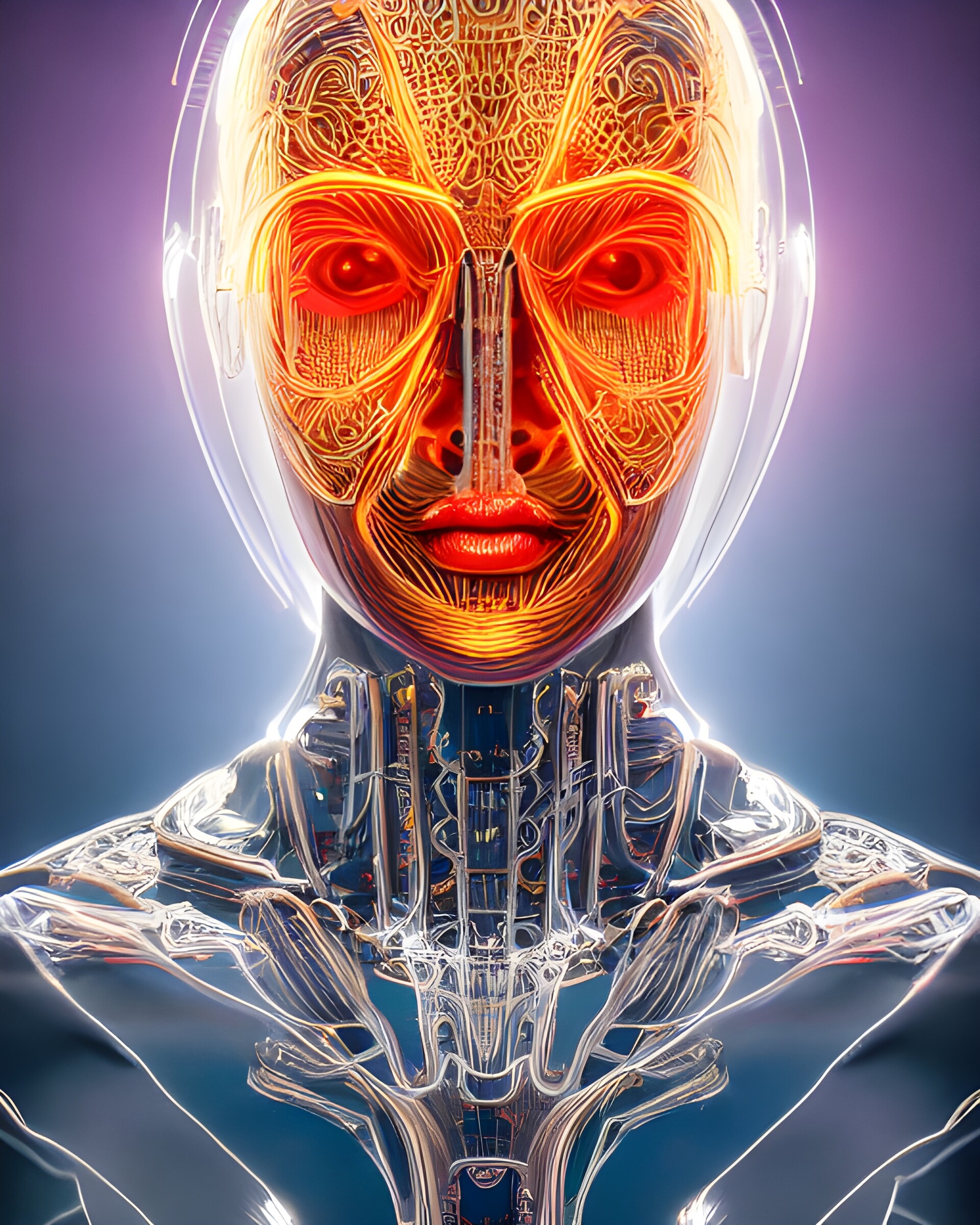 ArtStation - Alien Cyborg