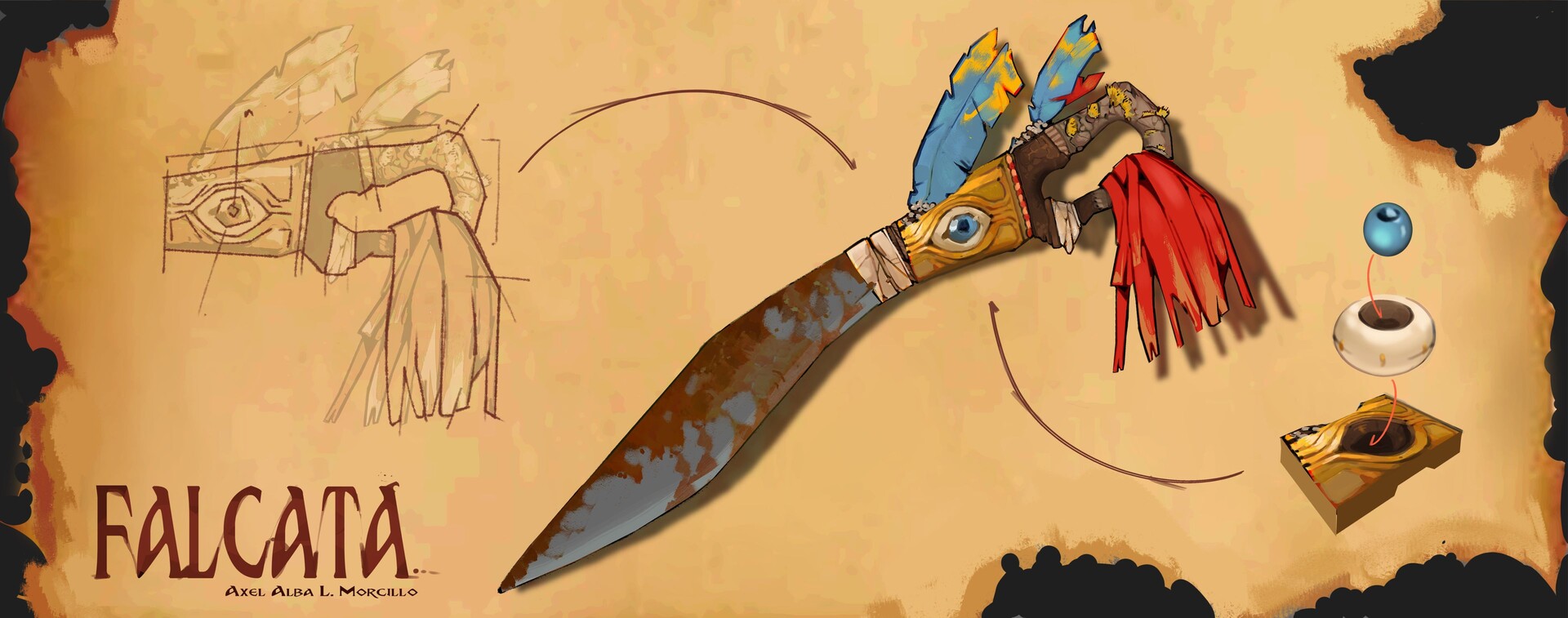 ArtStation - FALCATA - Prop concept design