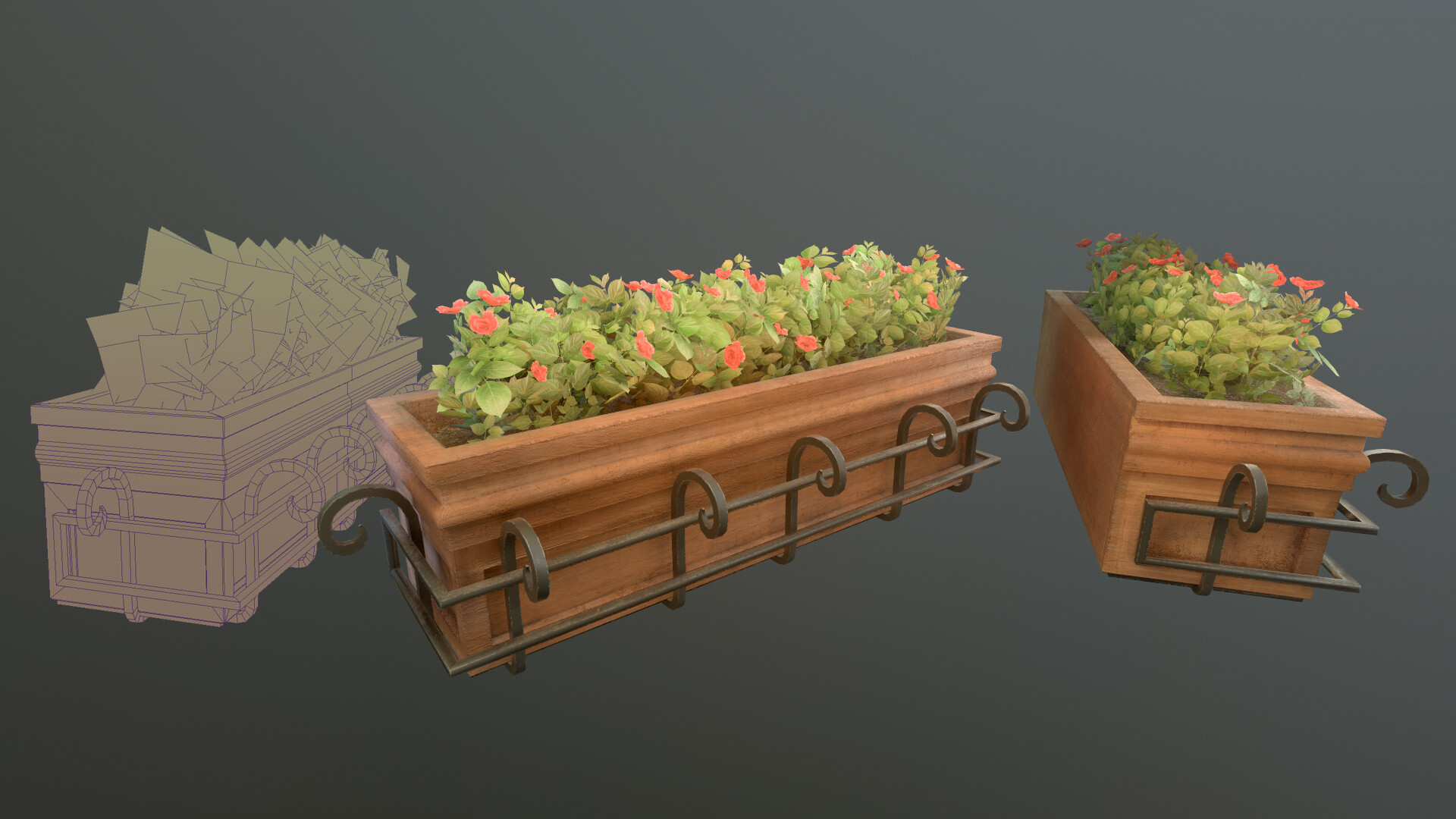 Natalia Campos Velazquez - Flower pot / Roses / Videogames