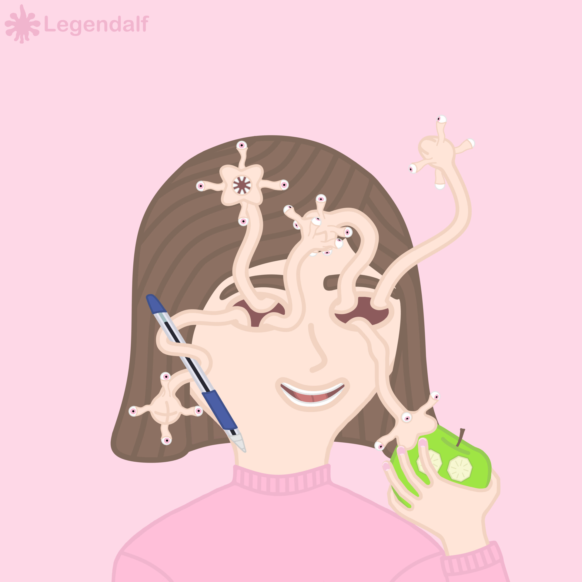 ArtStation - Eye Worms