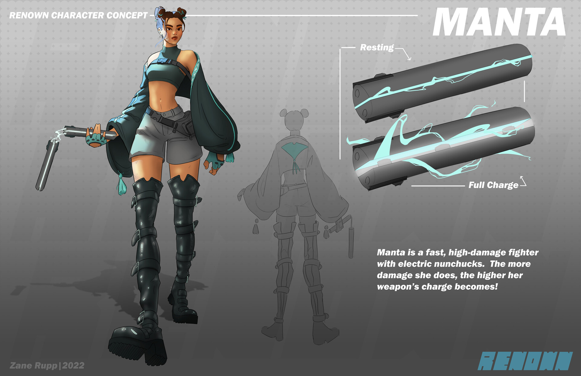 ArtStation - MANTA: Rework