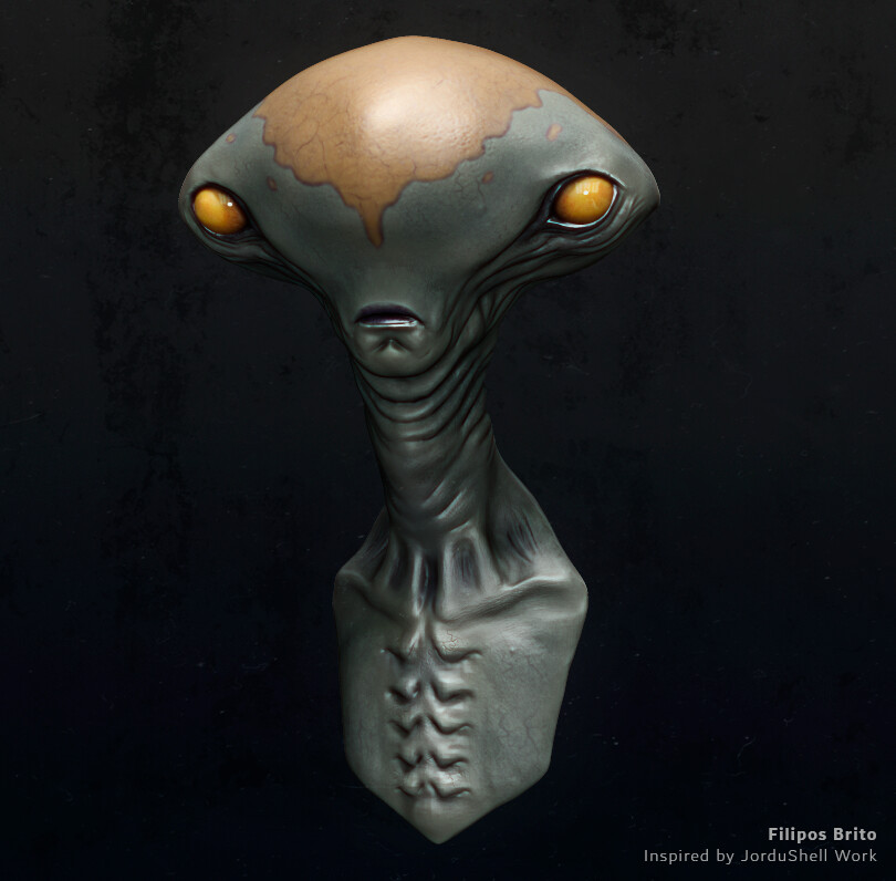 ArtStation - Alien Model 3D