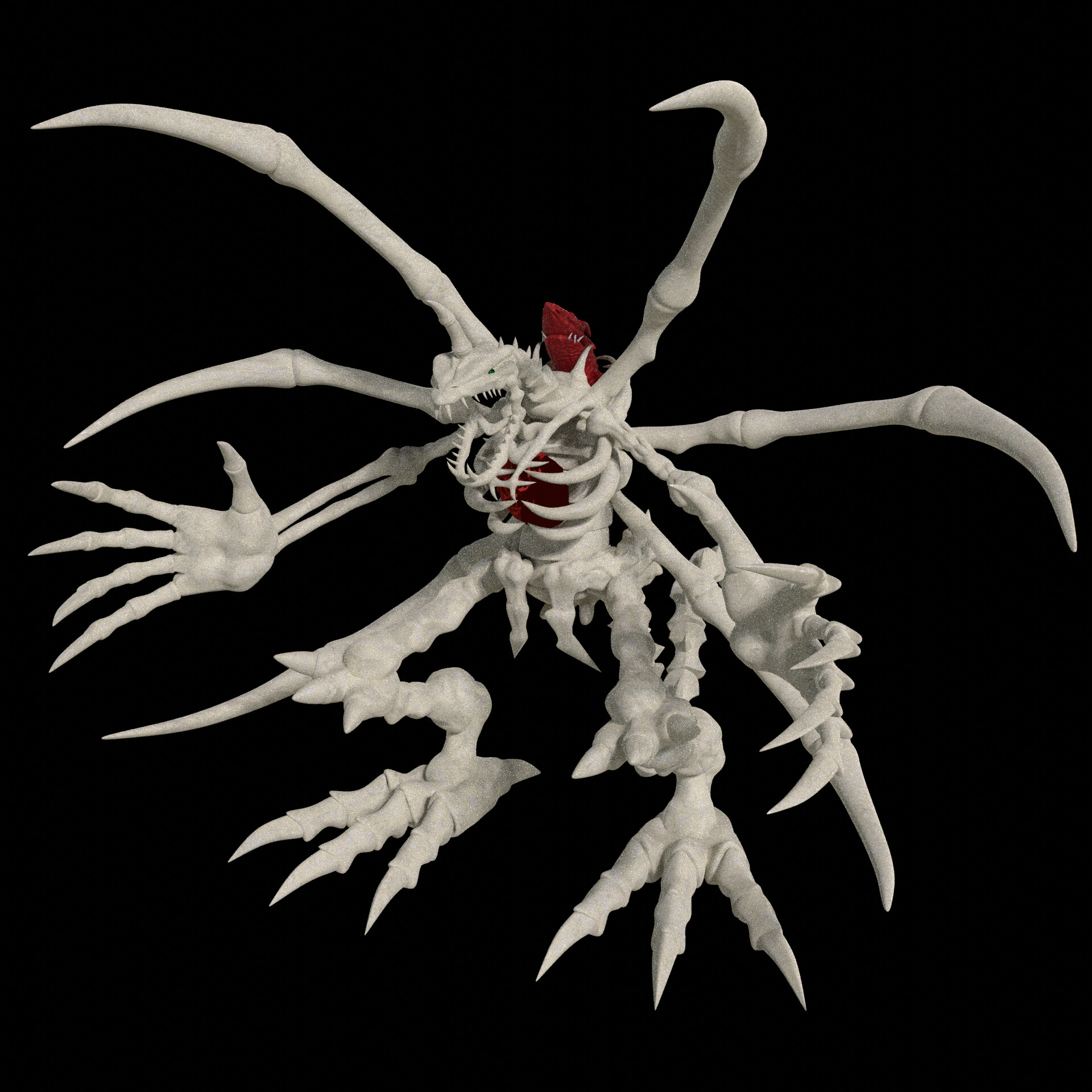 ArtStation - Skull Greymon