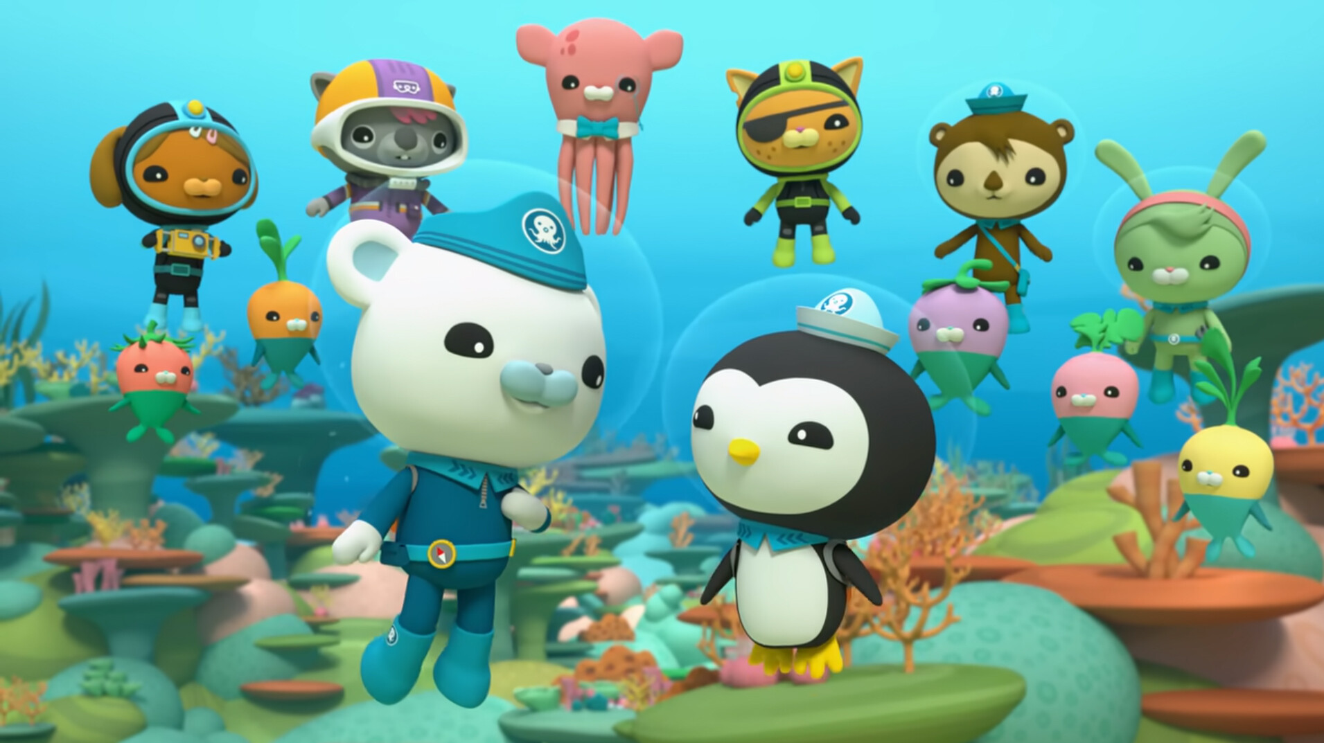 ArtStation - Octonauts movie. Art Direction on 'Caves of Sac Actun'.