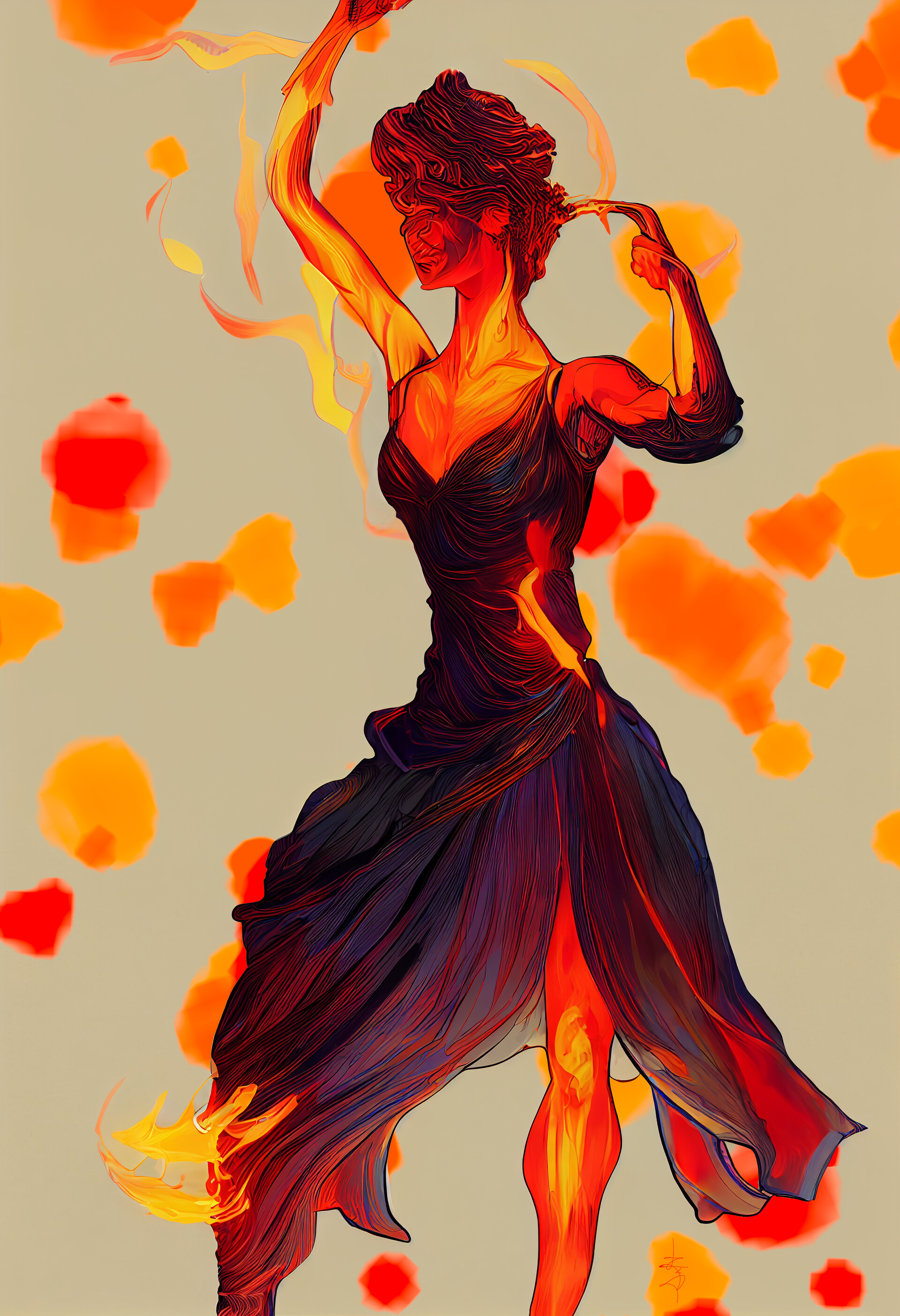 ArtStation - Dancing Fire