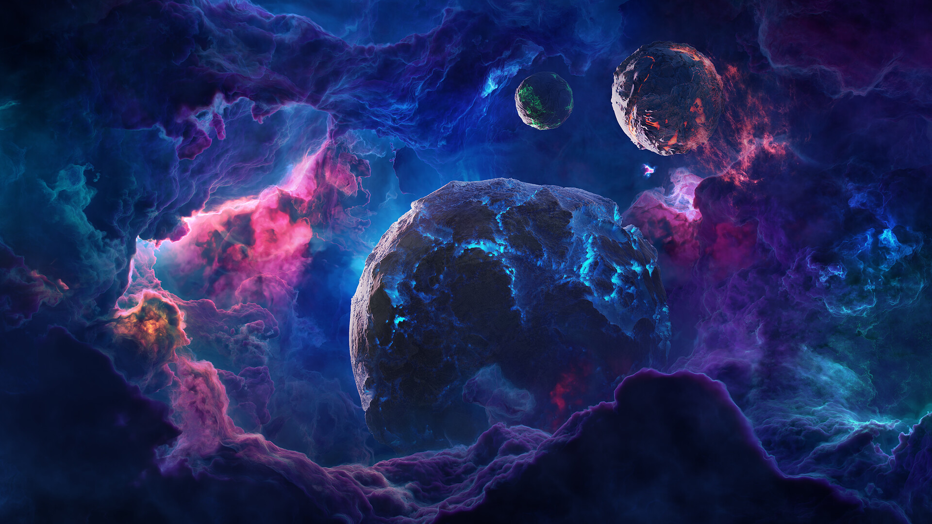 Tim Barton - Moon Breakers Artwork 1