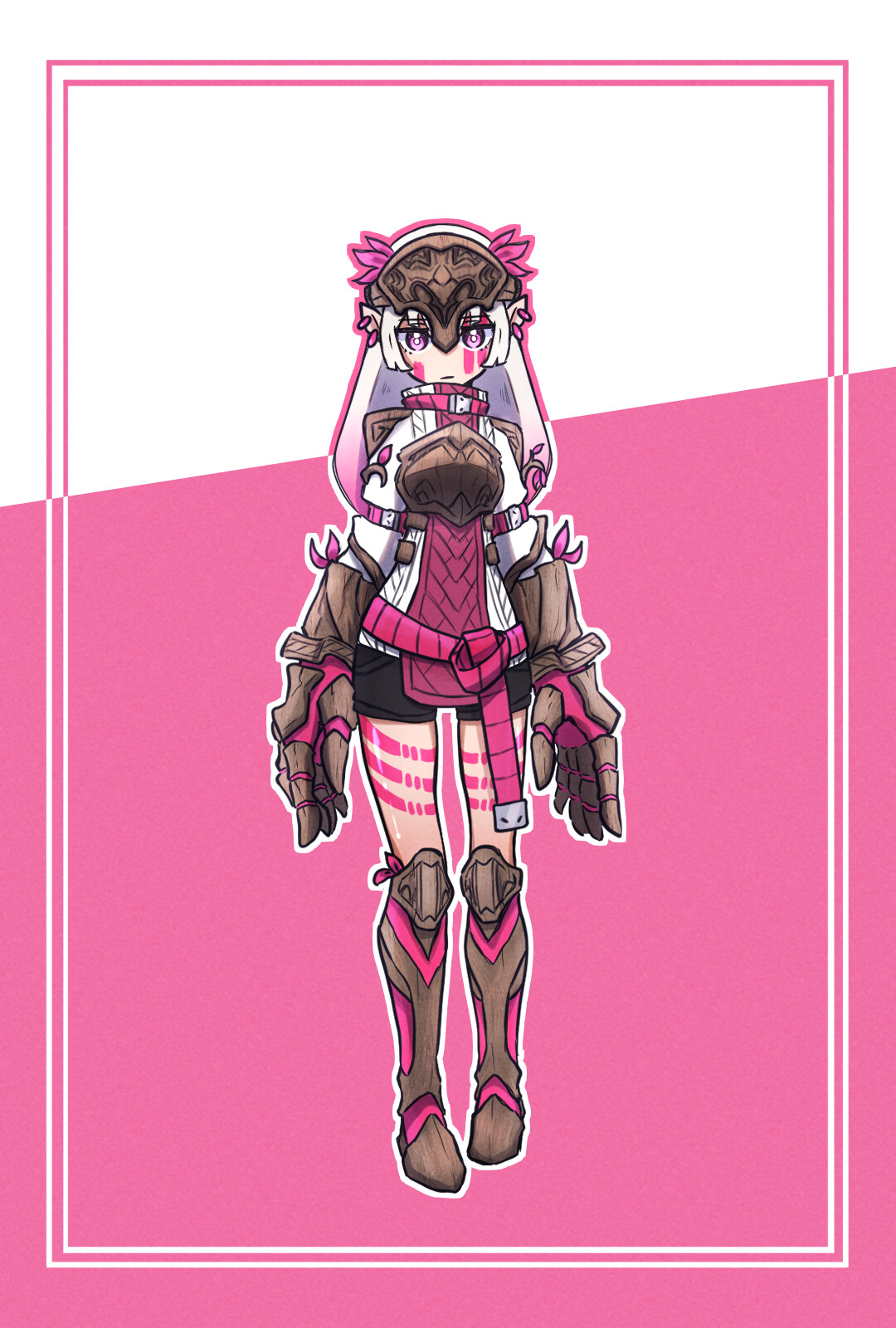 ArtStation - Epiphyte Pink Battle Druid