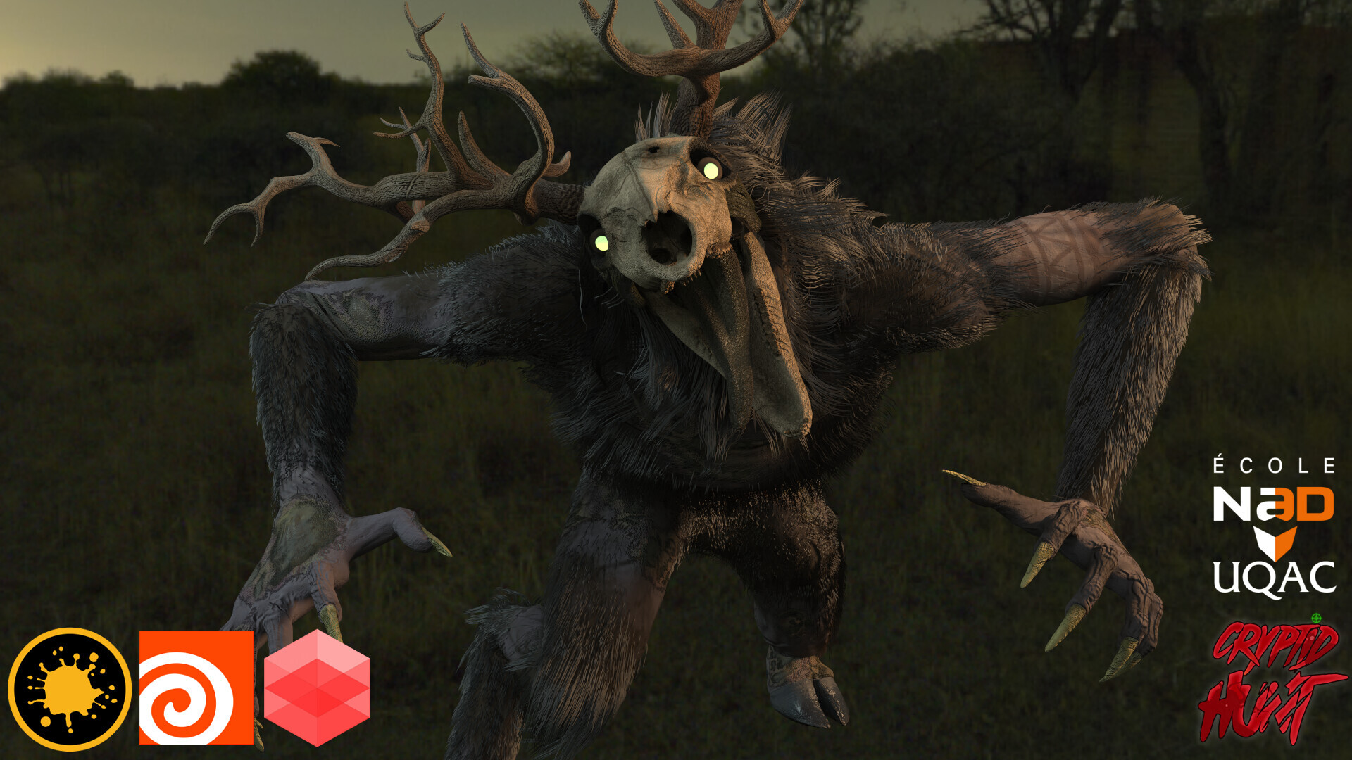 ArtStation - Cryptid Hunt: the ride