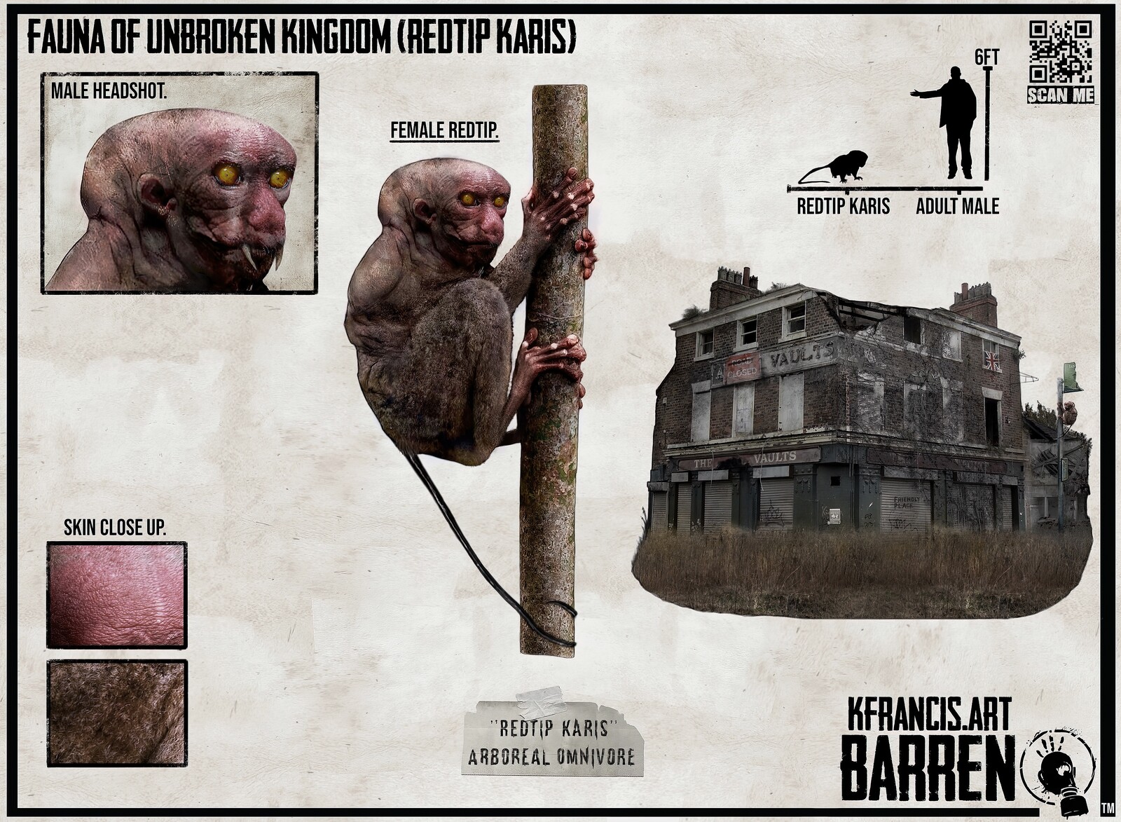 Keegan Francis - Barren | Fauna of the Unbroken Kingdom (Redtip Karis ...