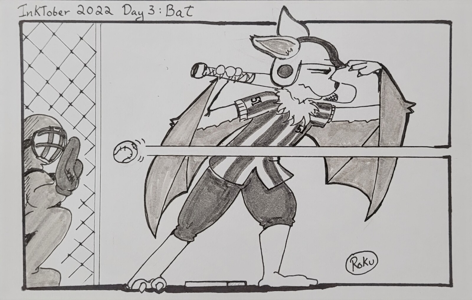 Roku Hokage - inktober 2022 day 3 : BAT