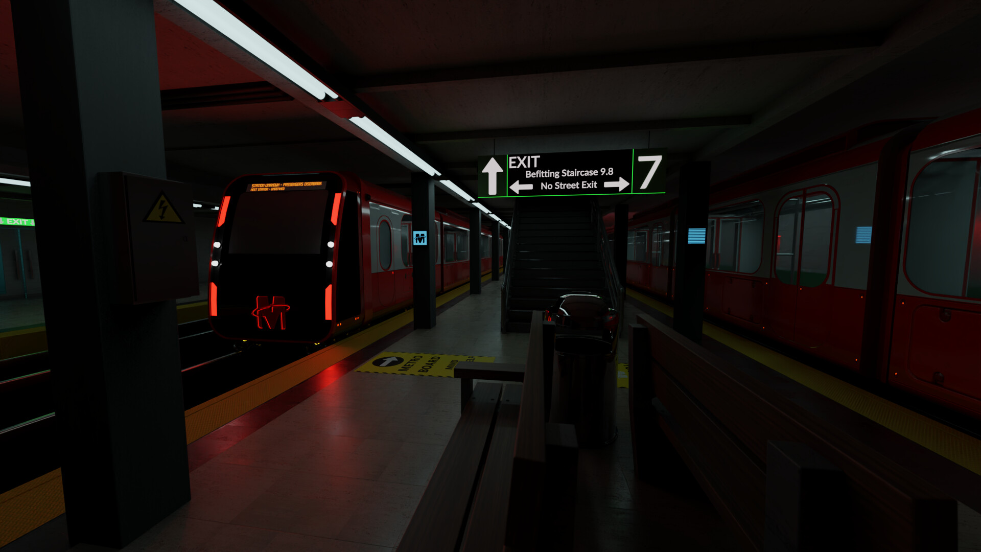 ArtStation - Metro Station