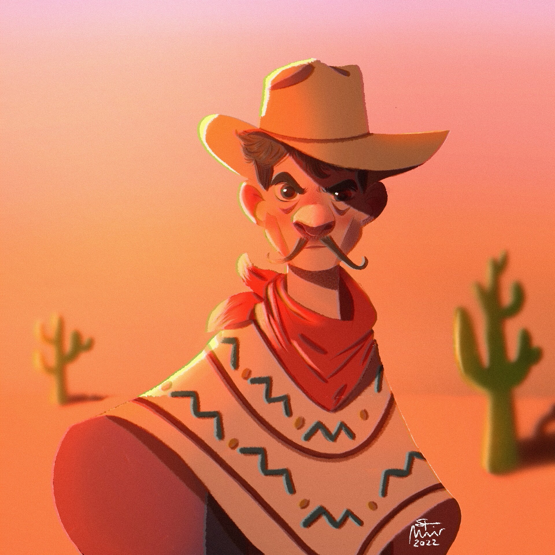 ArtStation - COWBOY