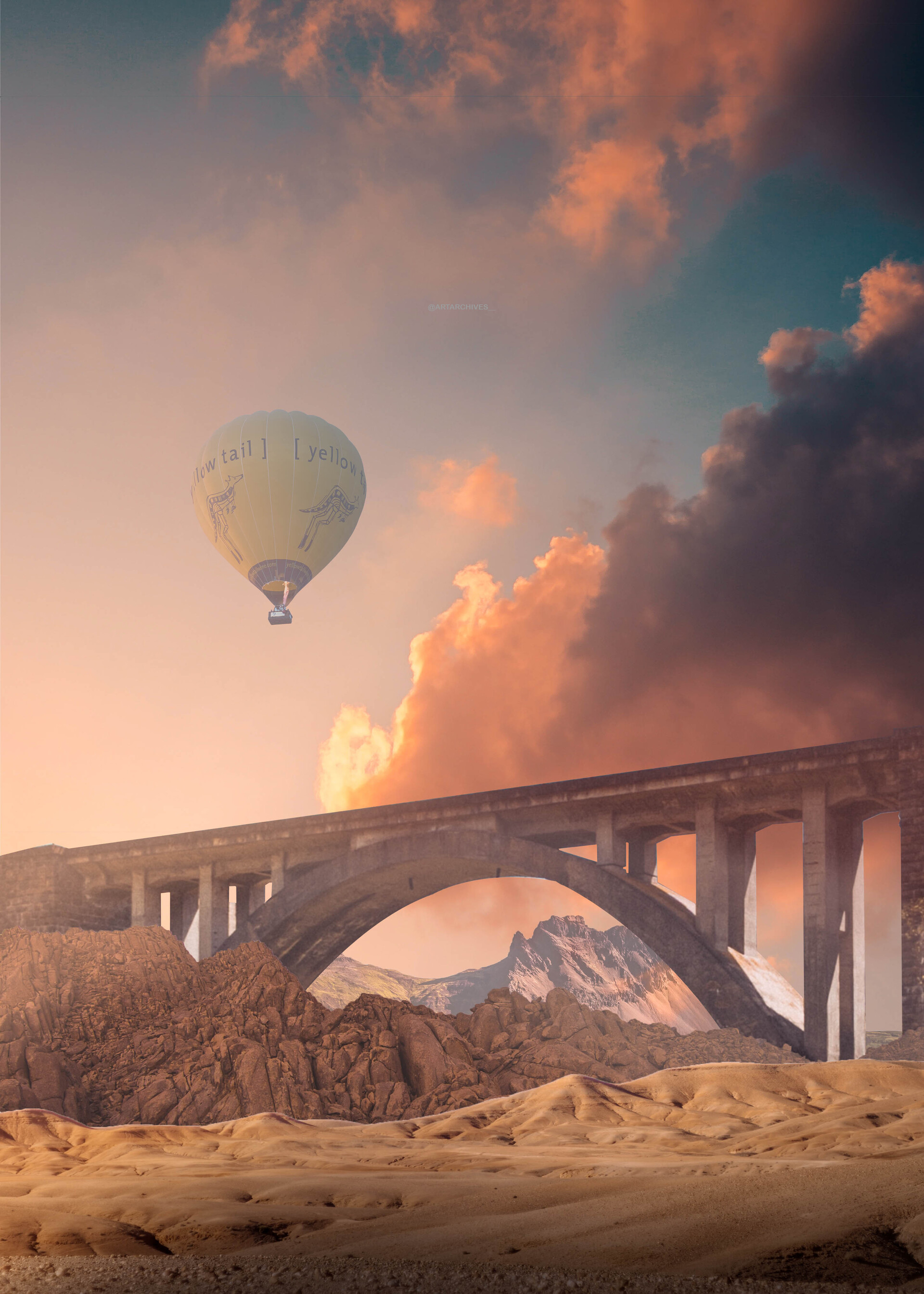 ArtStation - Rocky Bridge