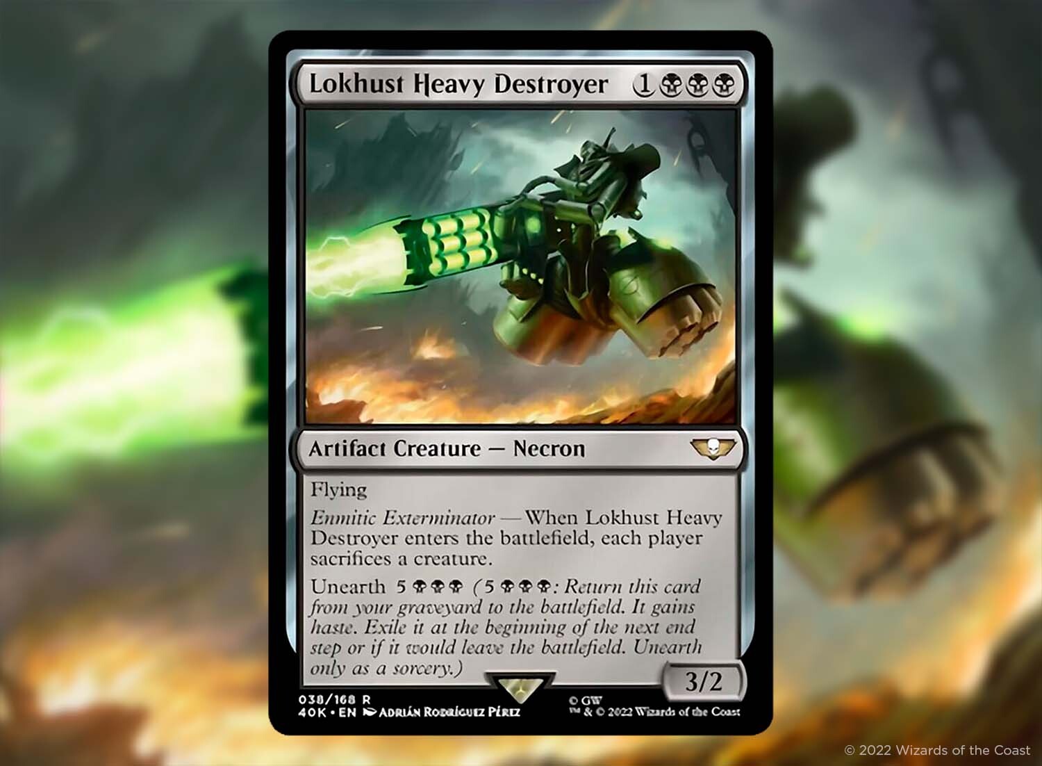 Adrian Rodriguez Lokhust Heavy Destroyer
