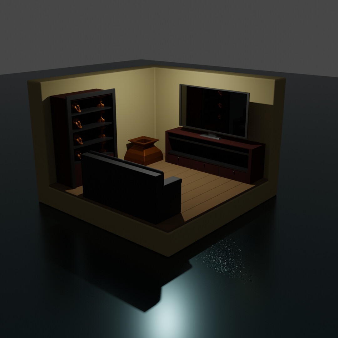 ArtStation - simple room