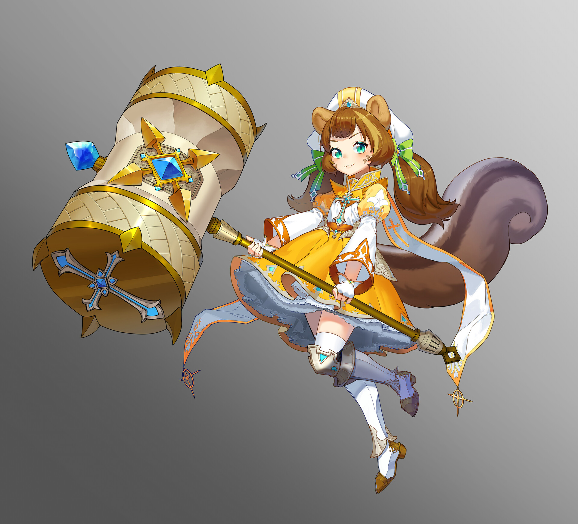 ArtStation - Squirrel Priest