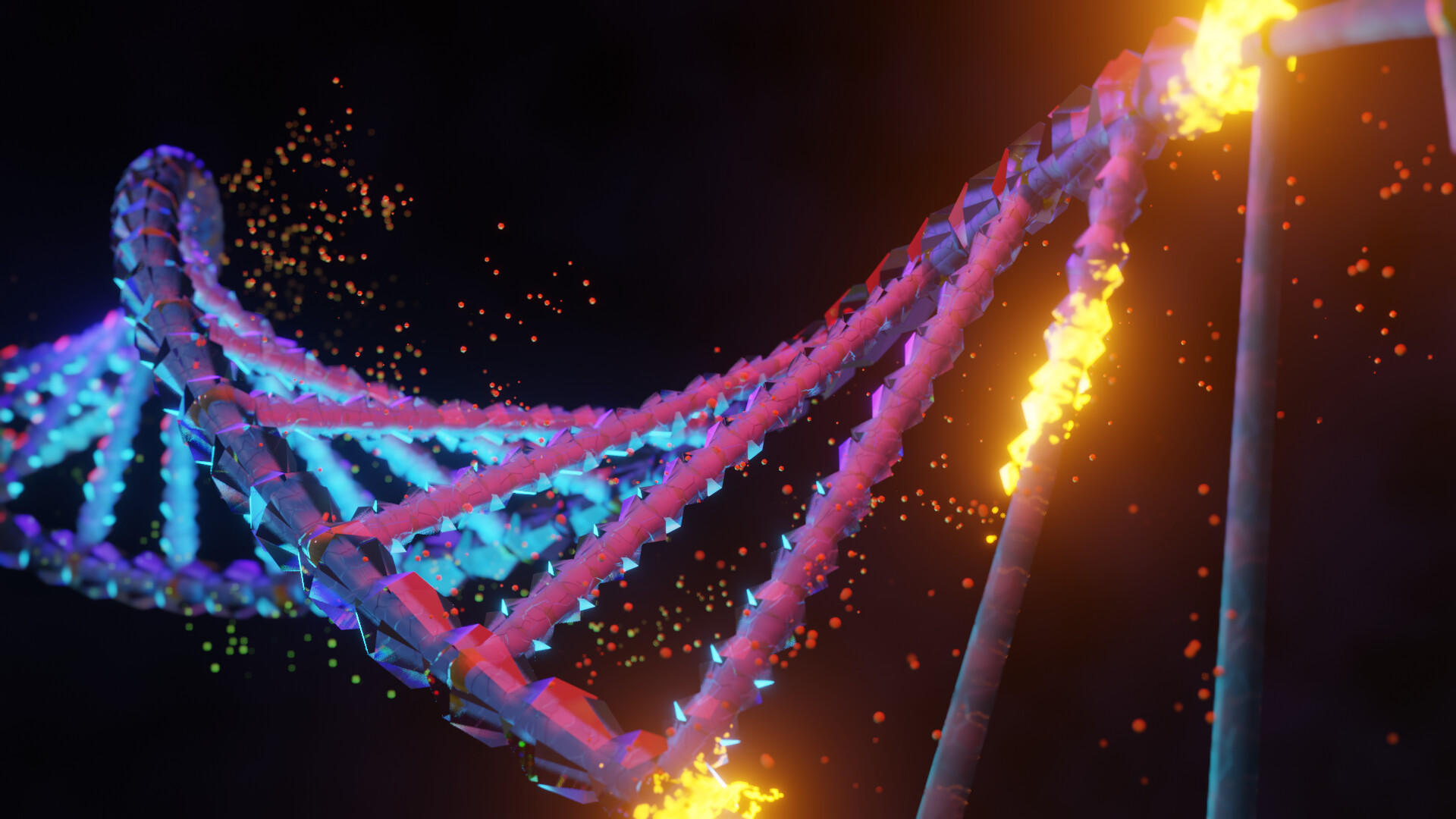 ArtStation - DNA animation