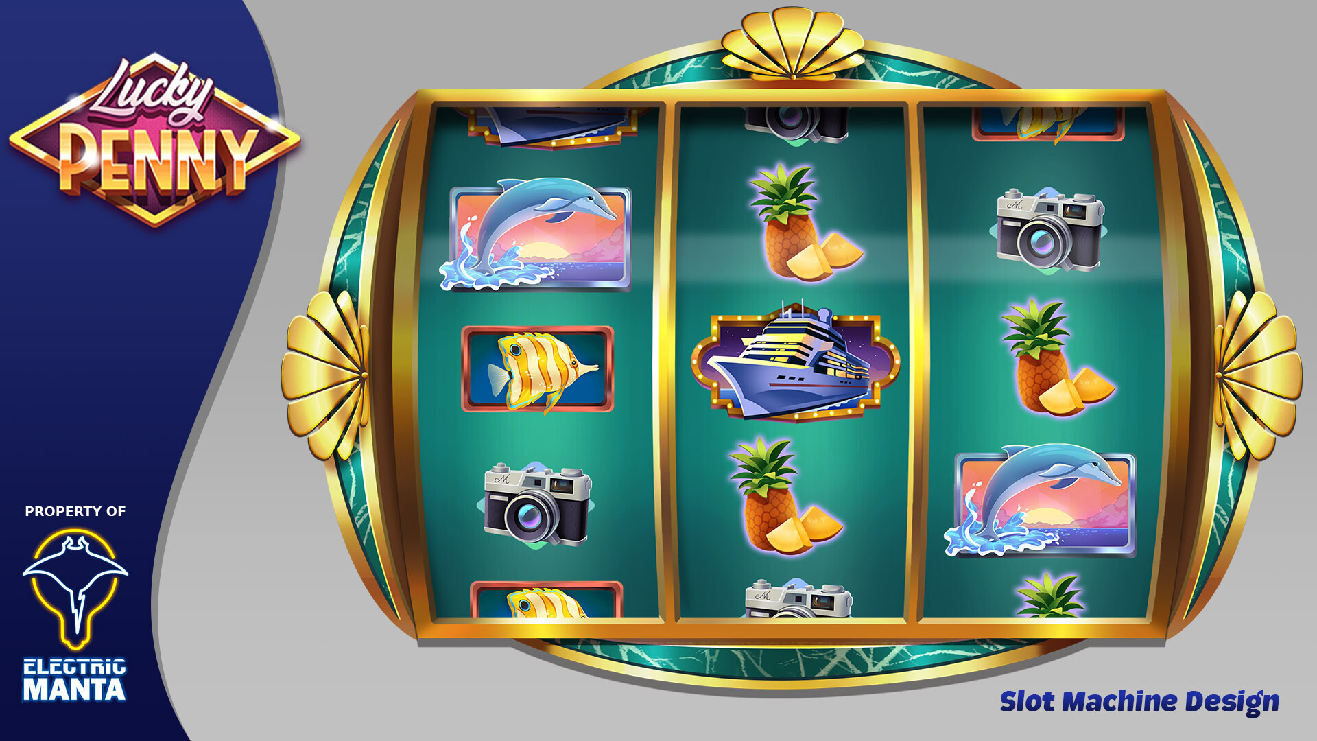 Krol Sánchez - Electric Manta - Lucky Penny - Slots Game