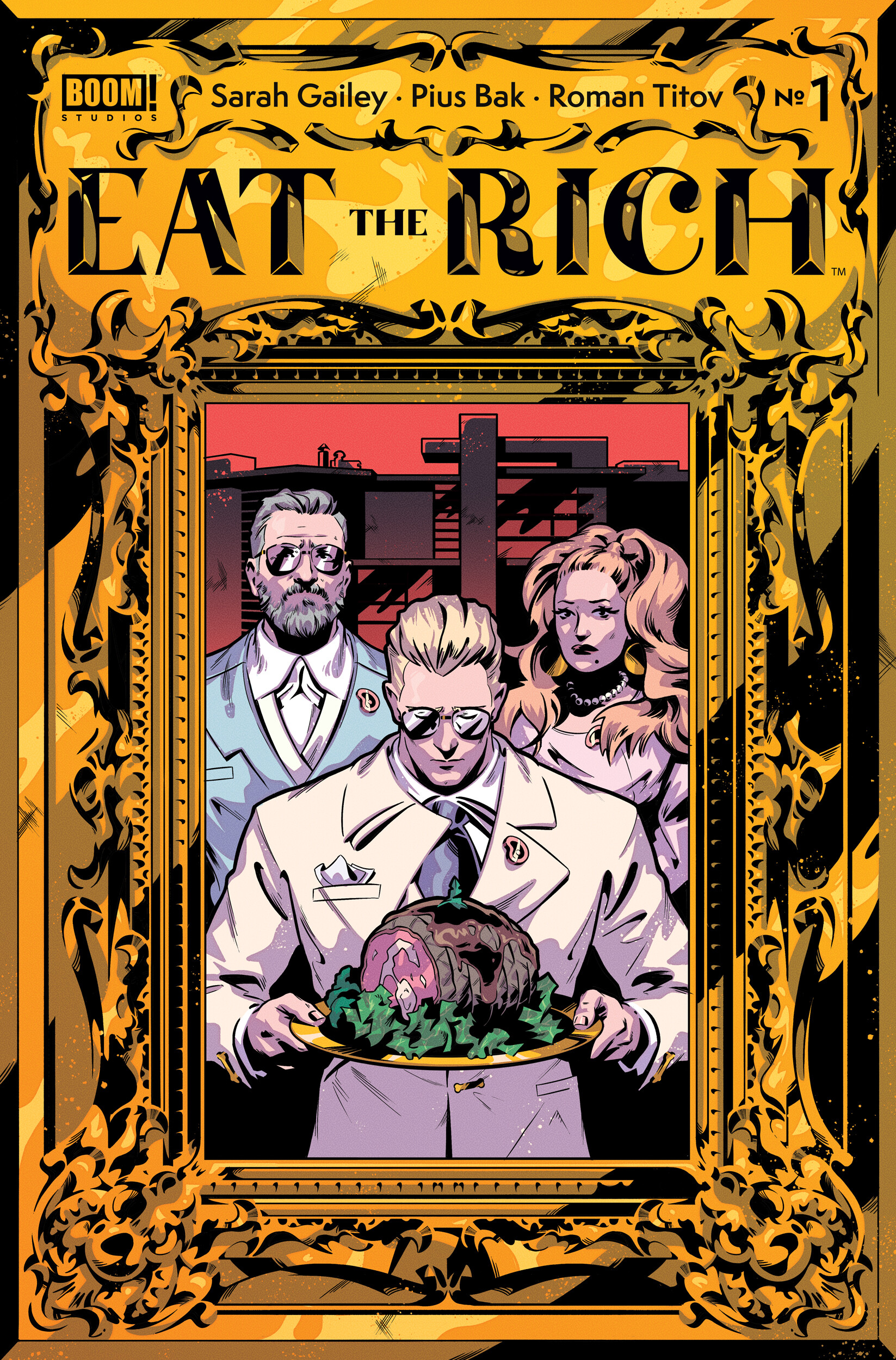 ArtStation - Eat the Rich #1 Cover