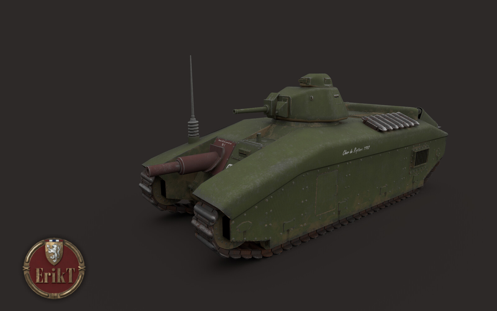Sander Ørnvall - ARL 1937C (Paper Tank)