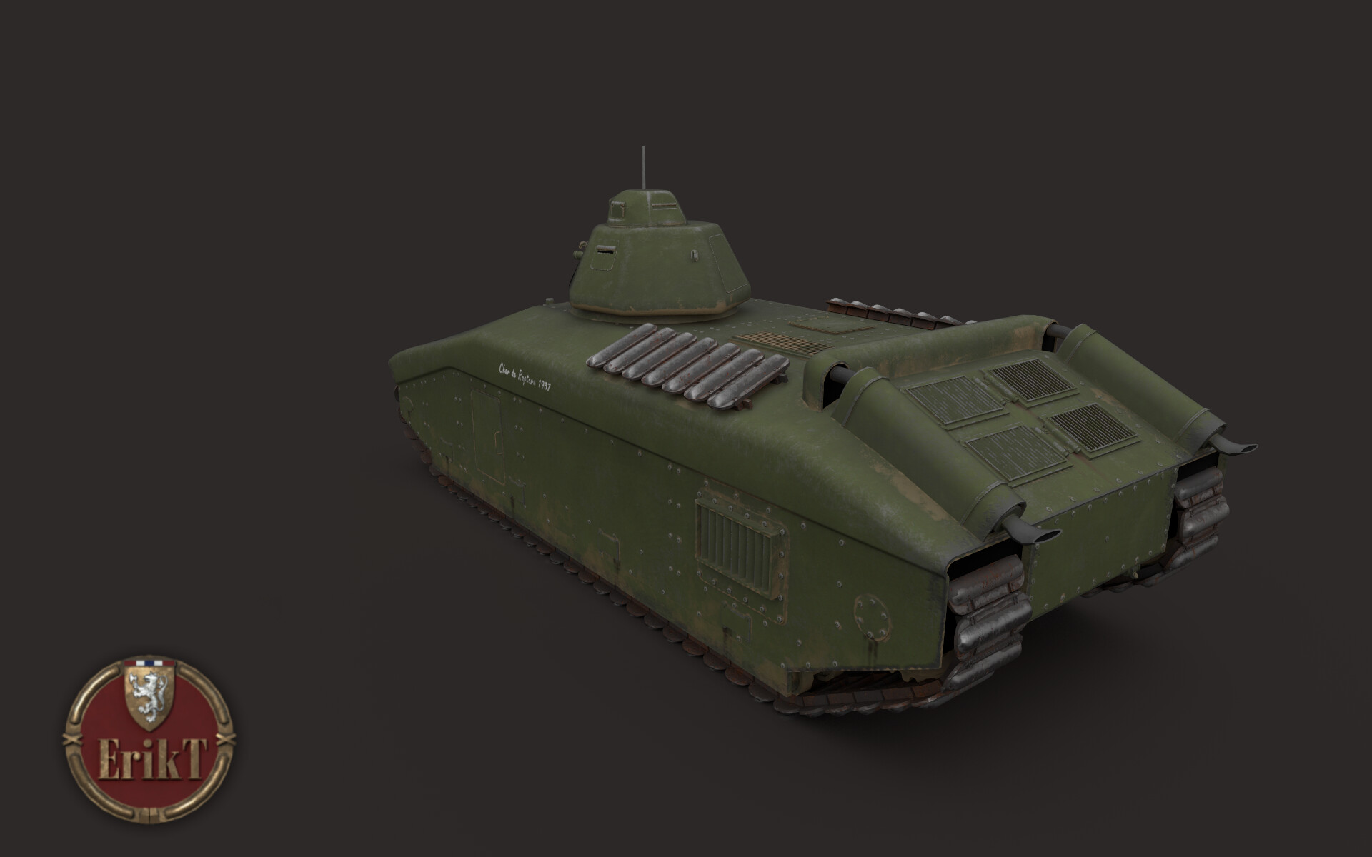 Sander Ørnvall - ARL 1937C (Paper Tank)