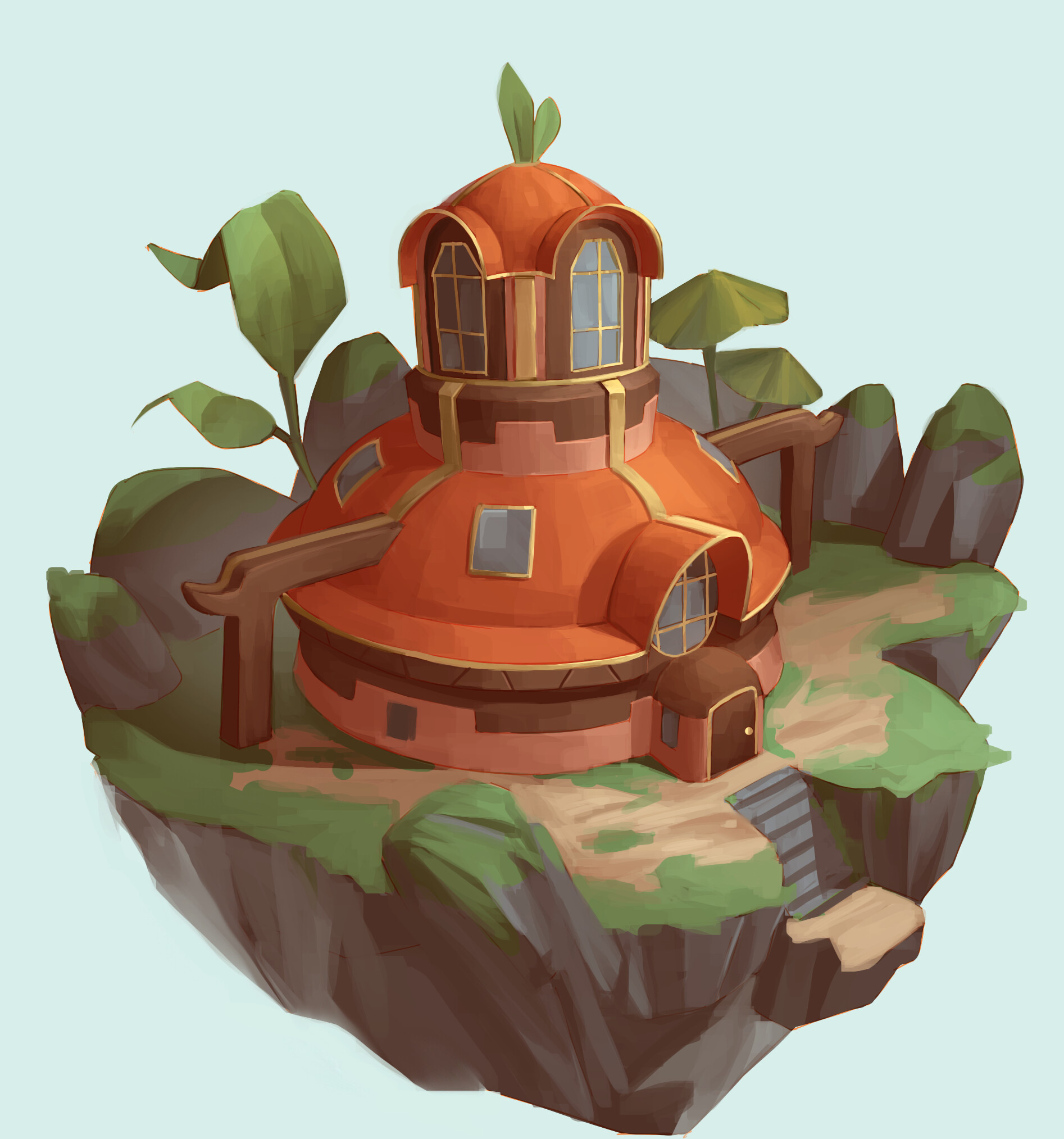 ArtStation - some environment/props concept