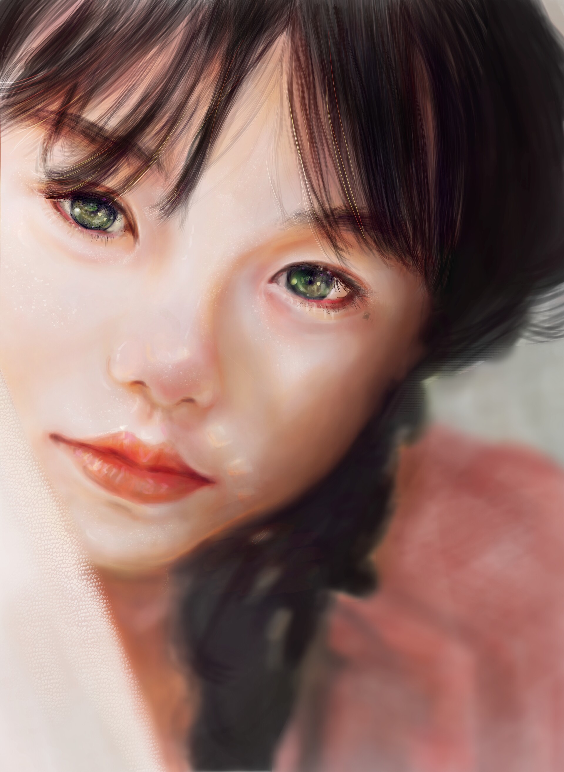 ArtStation - asian portrait