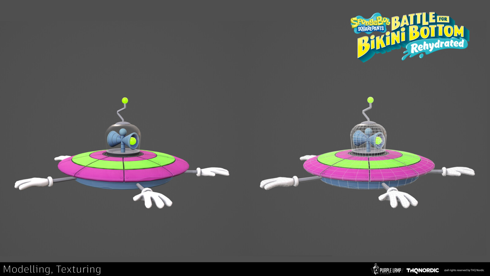 Lukas Ott 3D Artist - Spongebob Rehydrated Characters