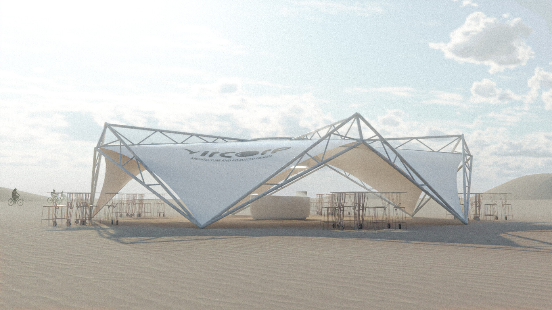 ArtStation - Burning Man Concept