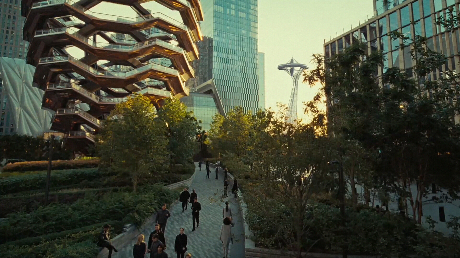 Yury Ostapchuck - Westworld s4 concept art , Hcity design