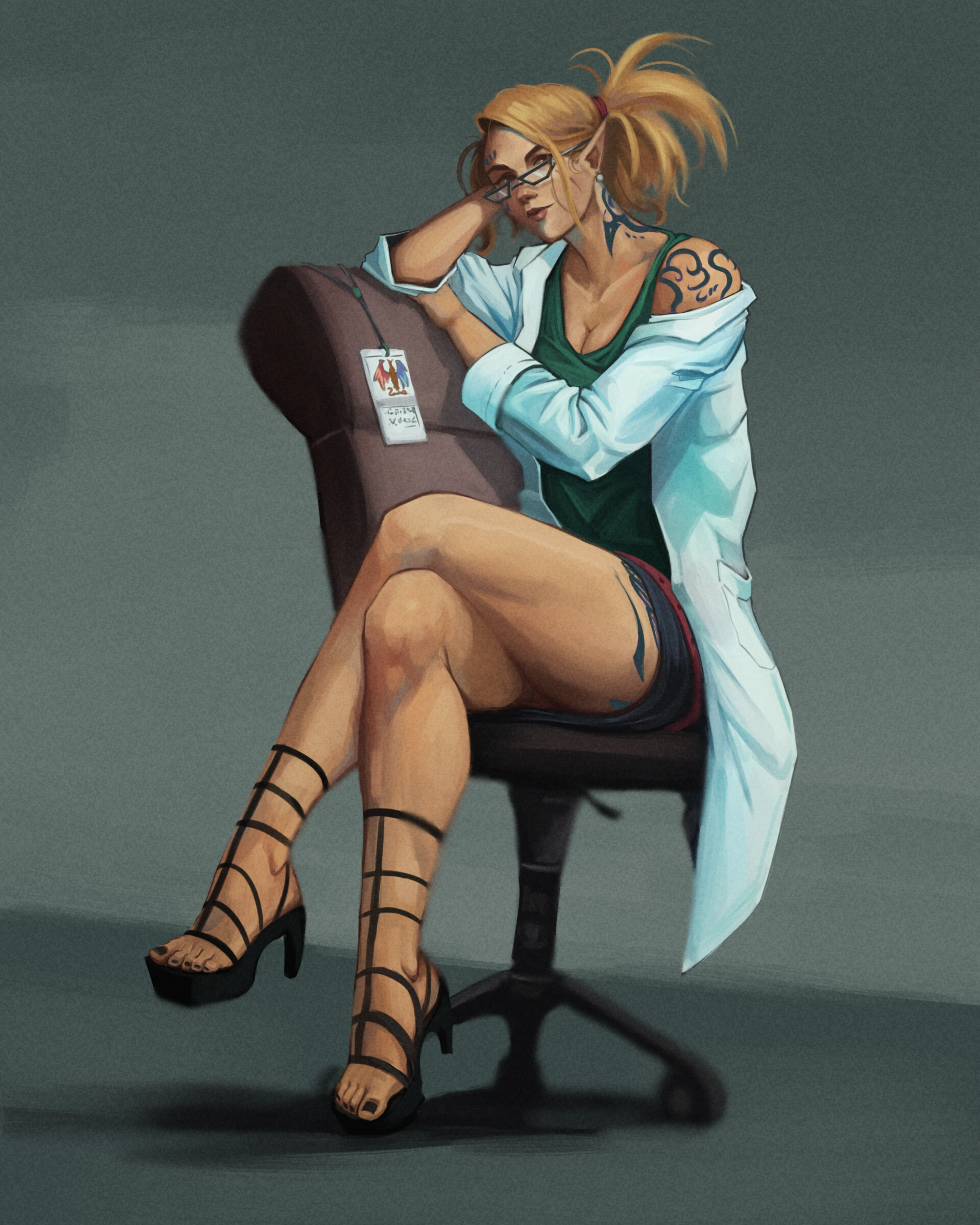 ArtStation - Astrid Multiverse Series - The Doctor