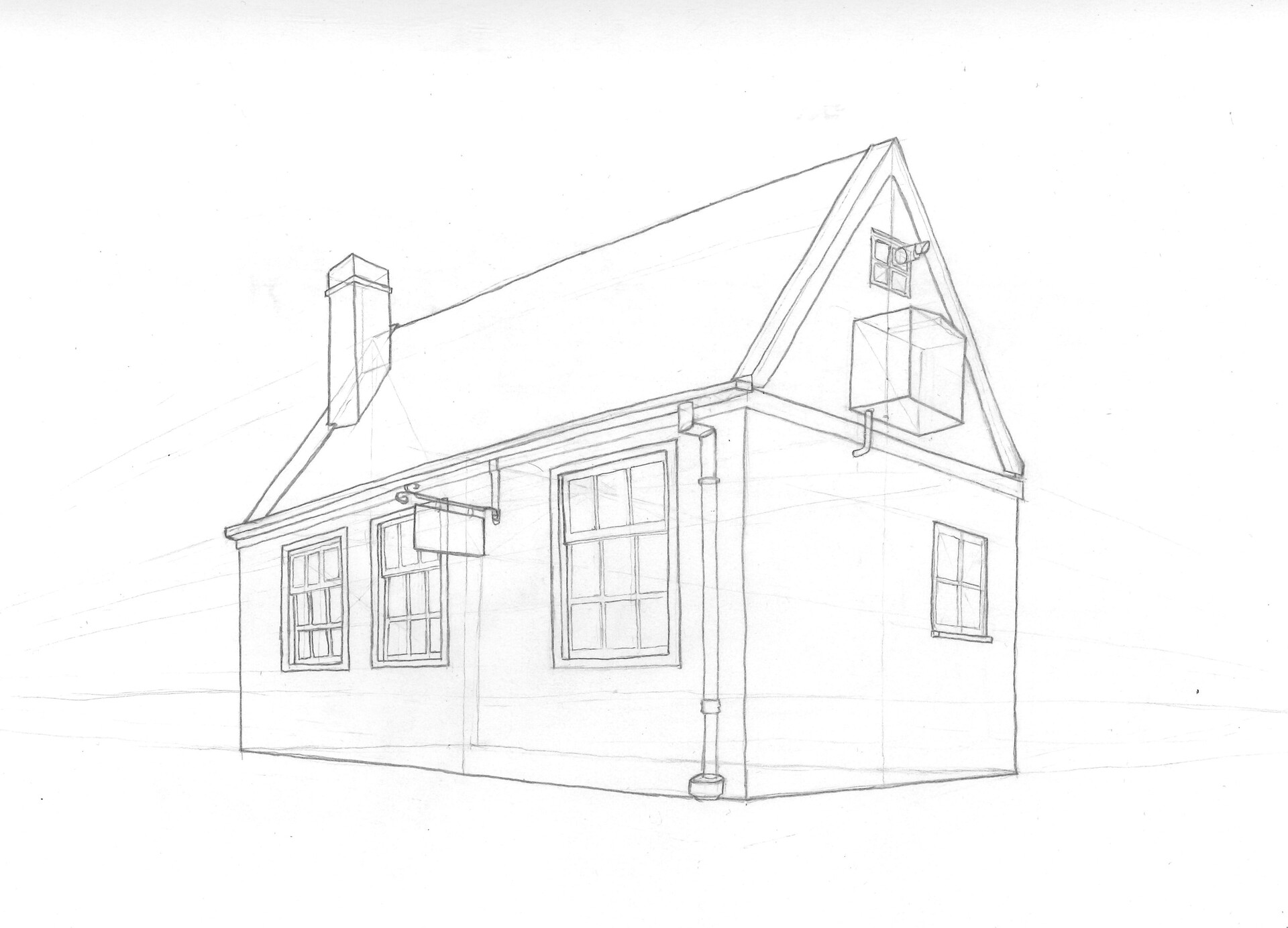 ArtStation - Perspective Drawings