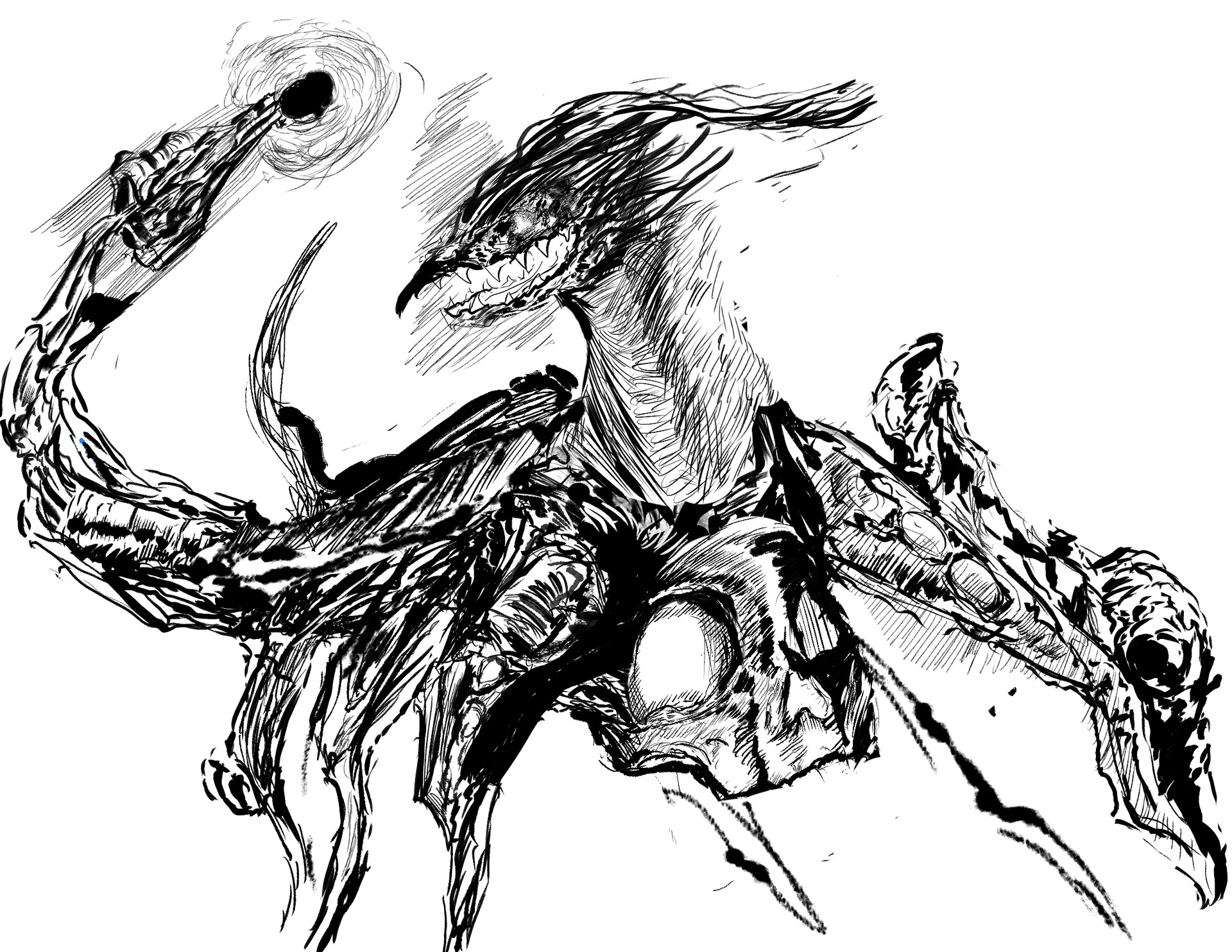 ArtStation - skull walker