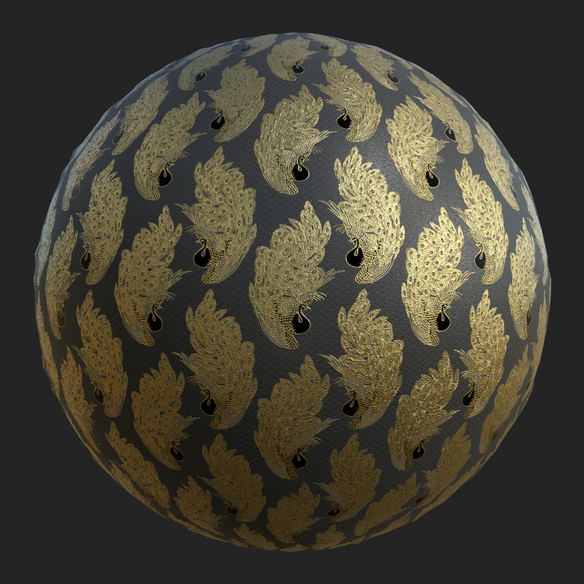 ArtStation - Peacock Pattern