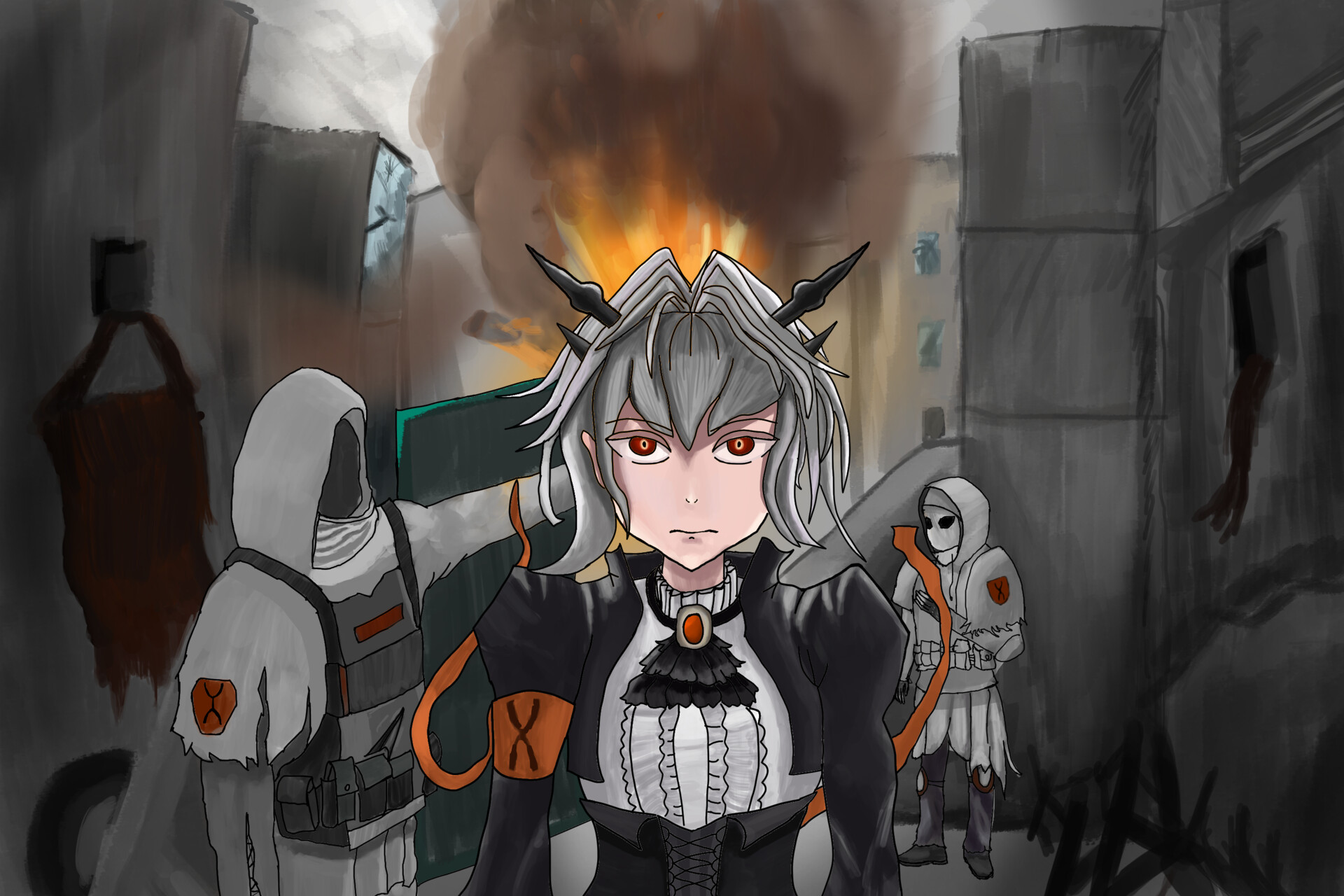 ArtStation - Commission (Talulah from Arknights)