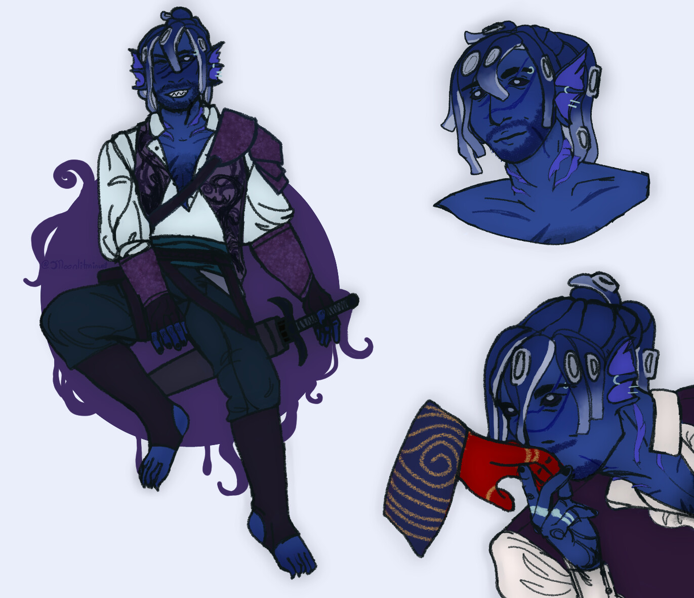 ArtStation - Dualscar (DND NPC)