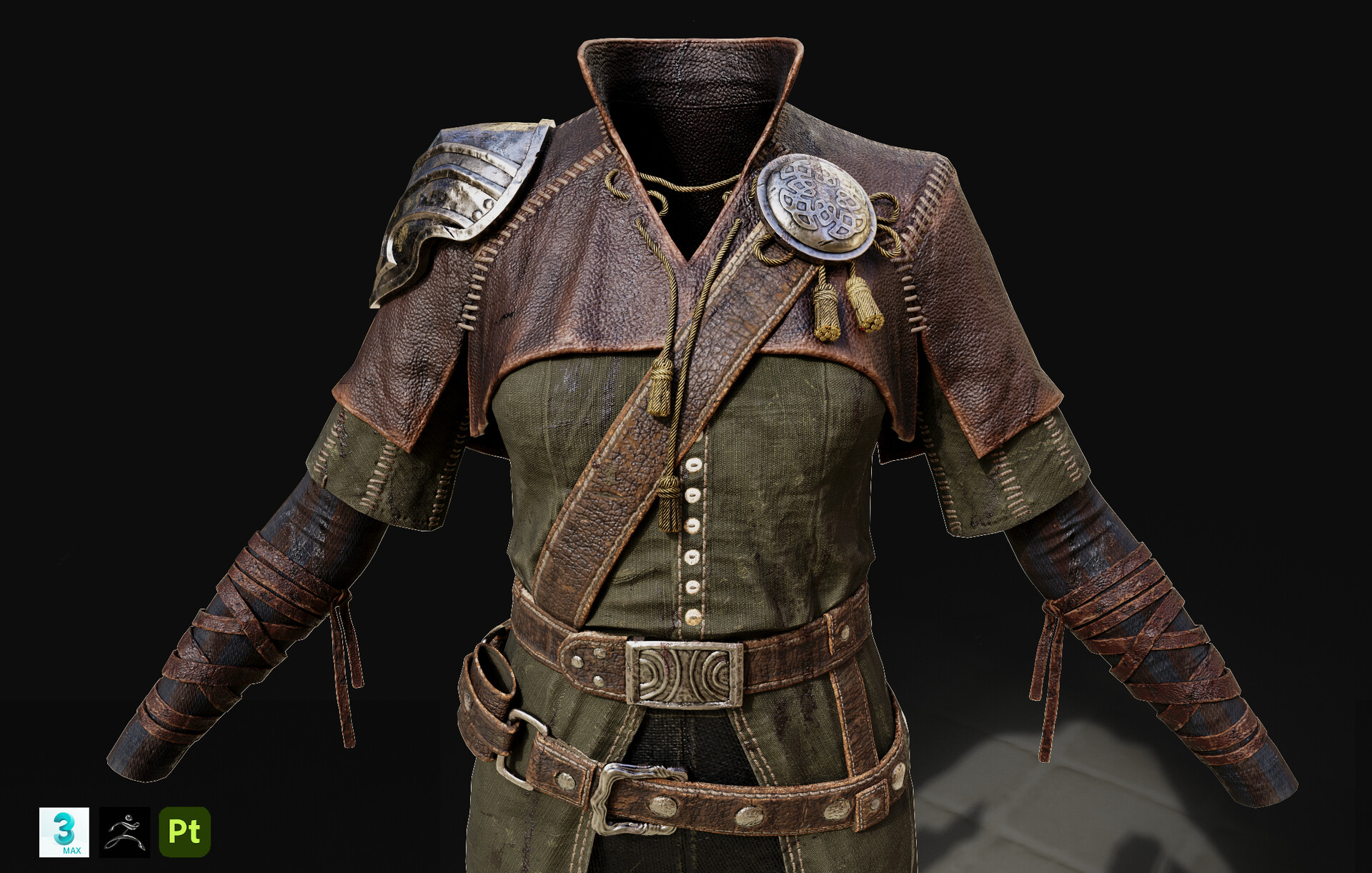 Huntress armor by jeongmin Park — ProUser.Me