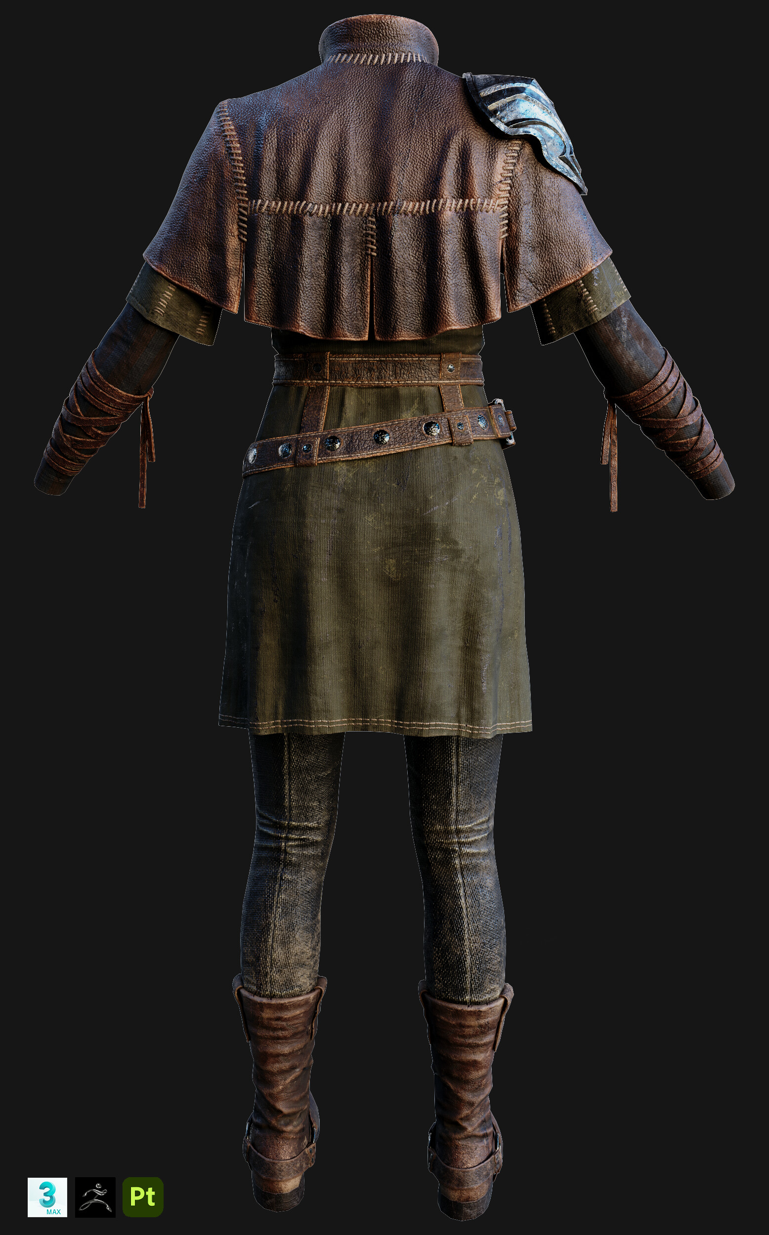 Huntress armor by jeongmin Park — ProUser.Me