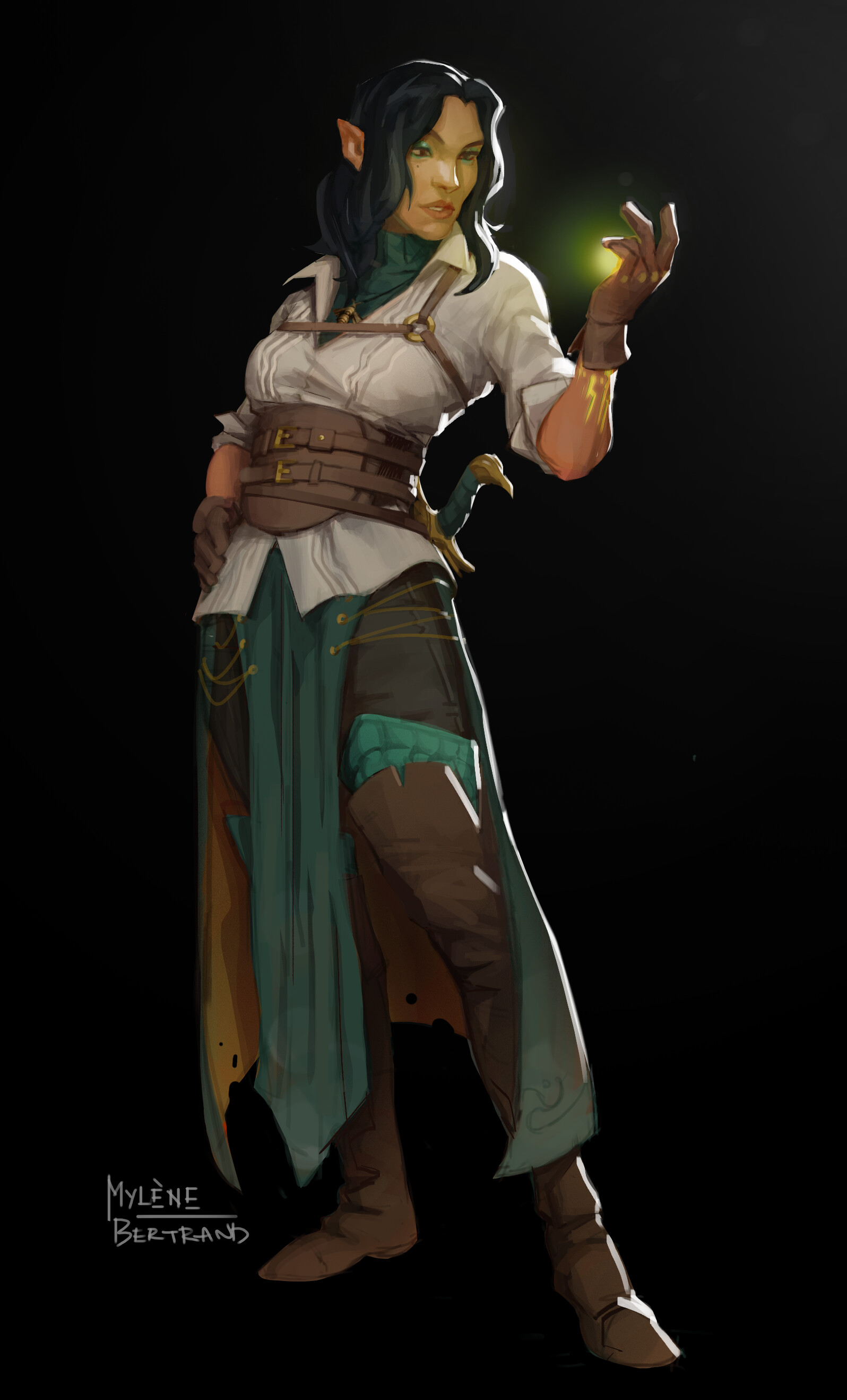 ArtStation - Dnd Character Illustration