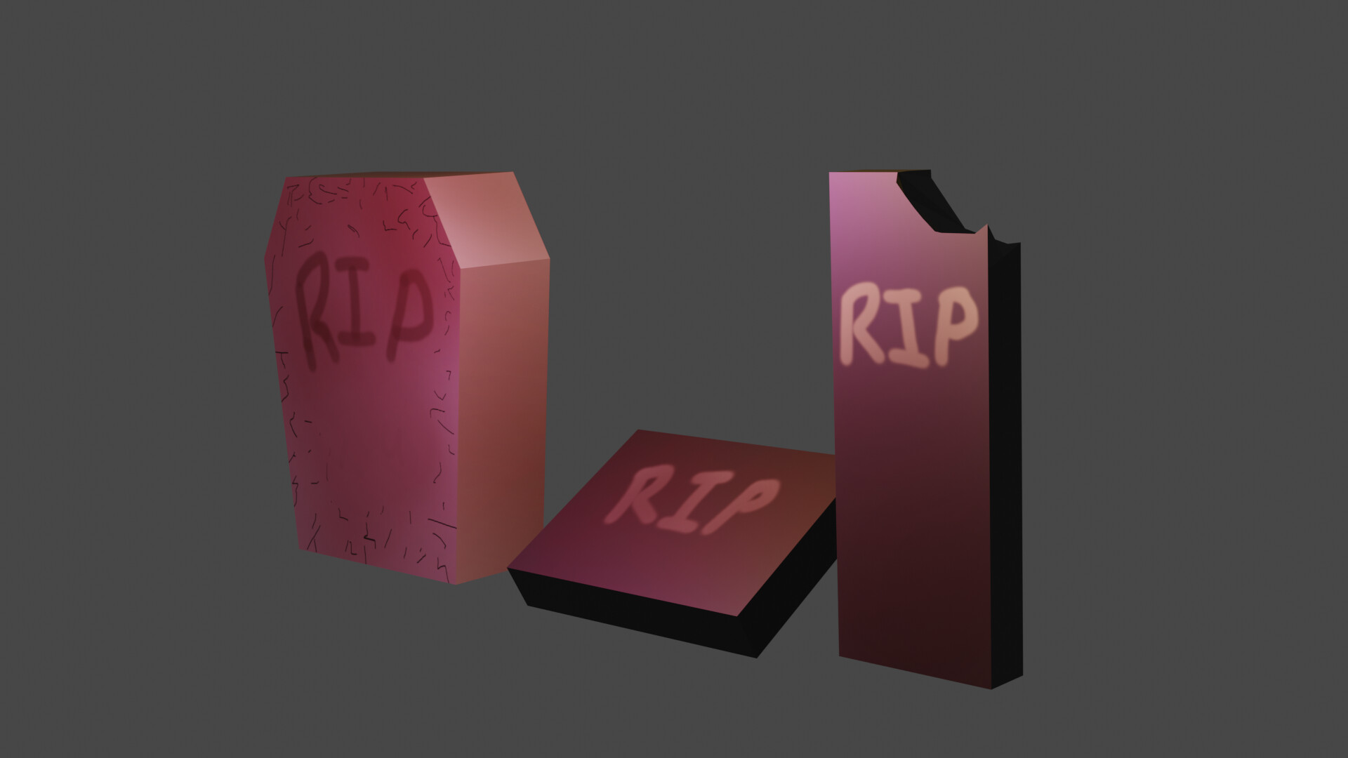 ArtStation - Some headstones