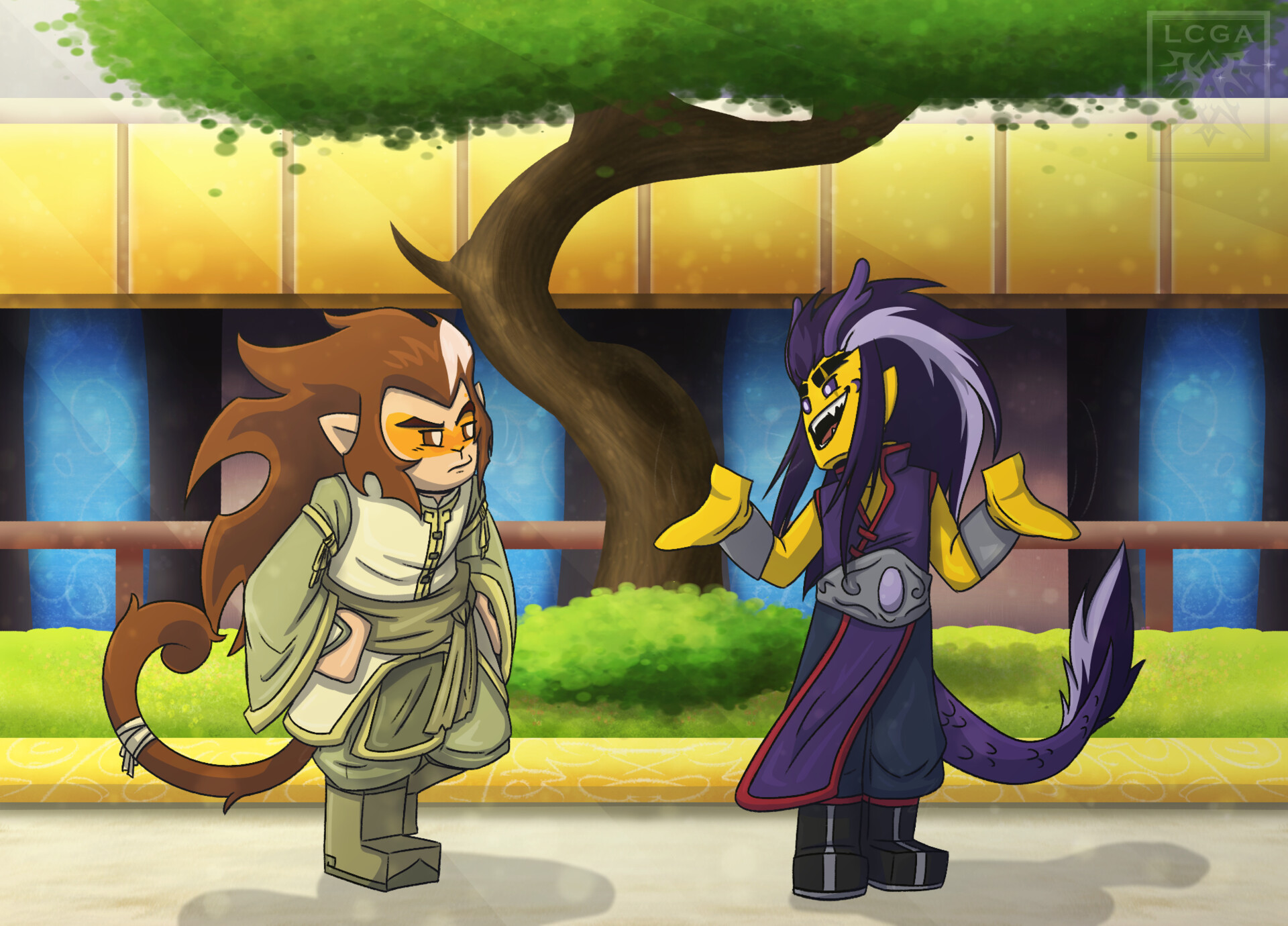 ArtStation - Art fight attacks | LEGO MONKIE KID OC'S