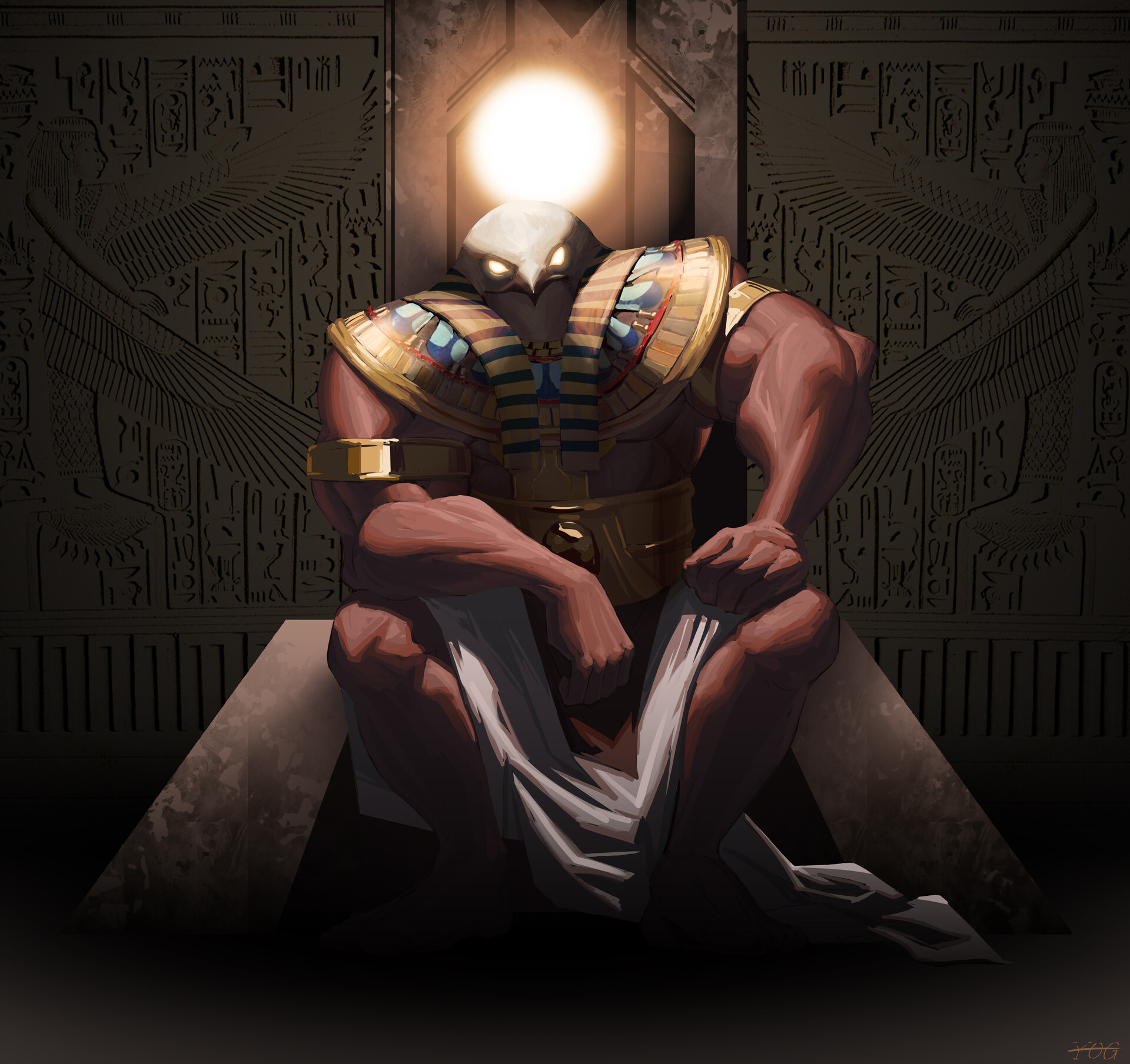 ArtStation - Re: The God of Sun