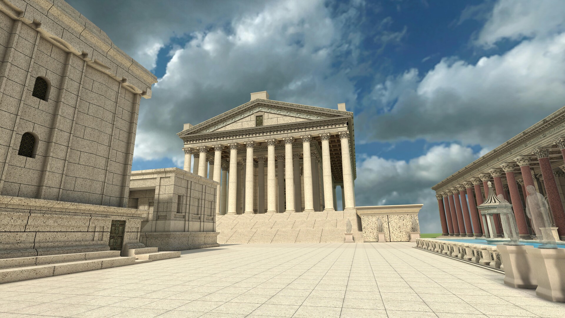 Devin Good Environment Art - Yorescape - Baalbek