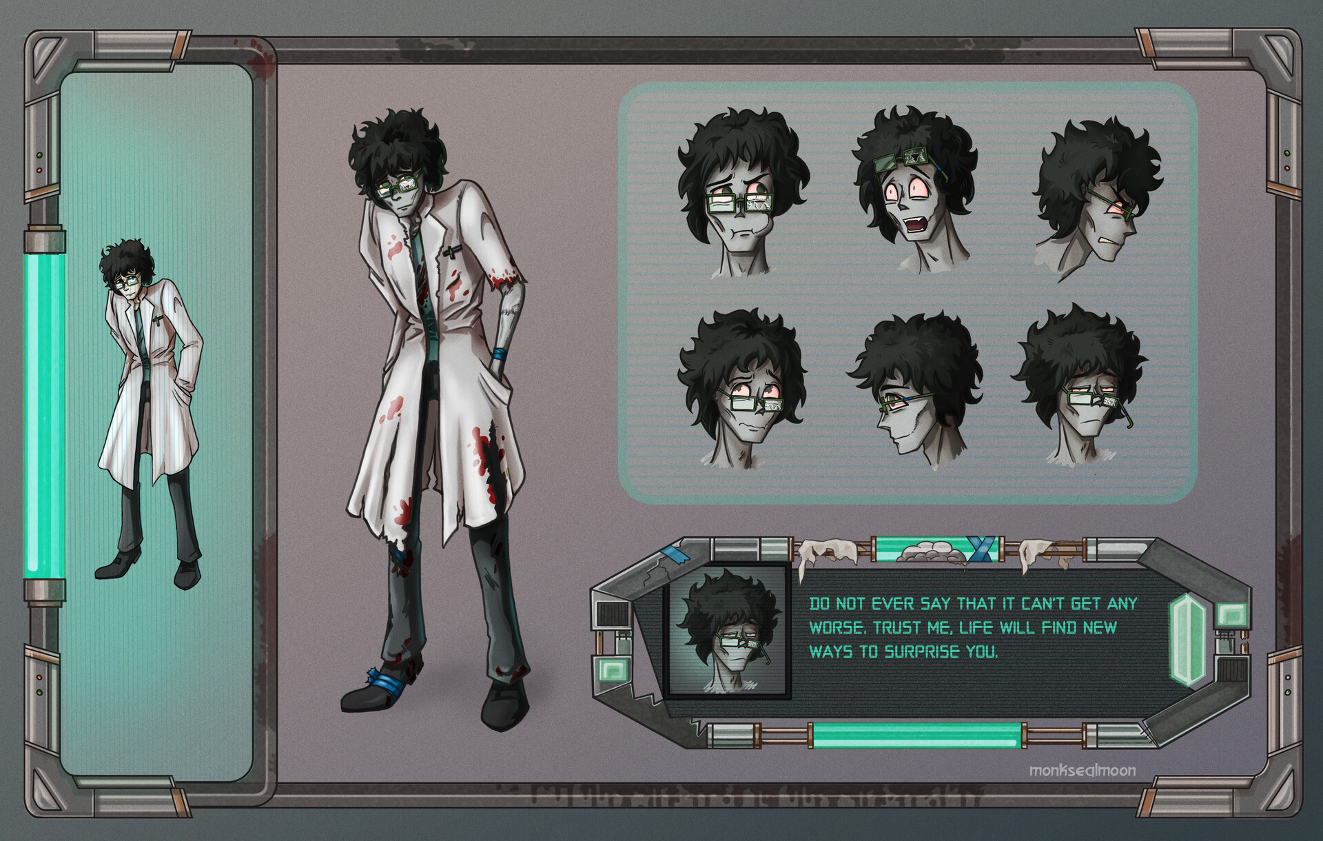 ArtStation - Grey Matter game project.