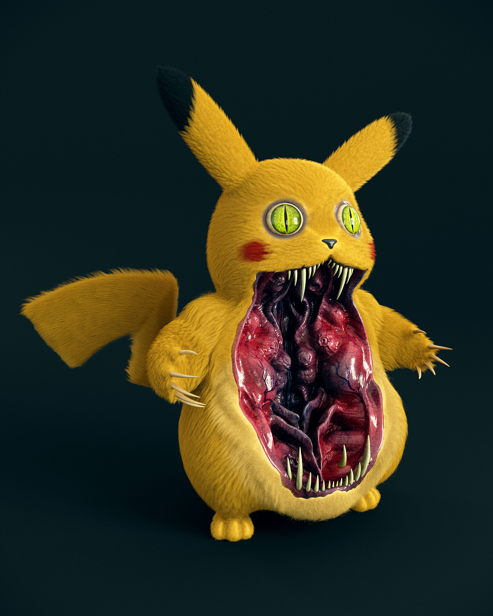 Creepy pikachu store