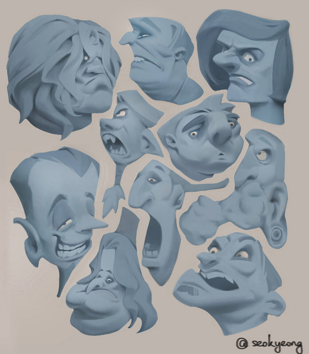 ArtStation - Face Emotion