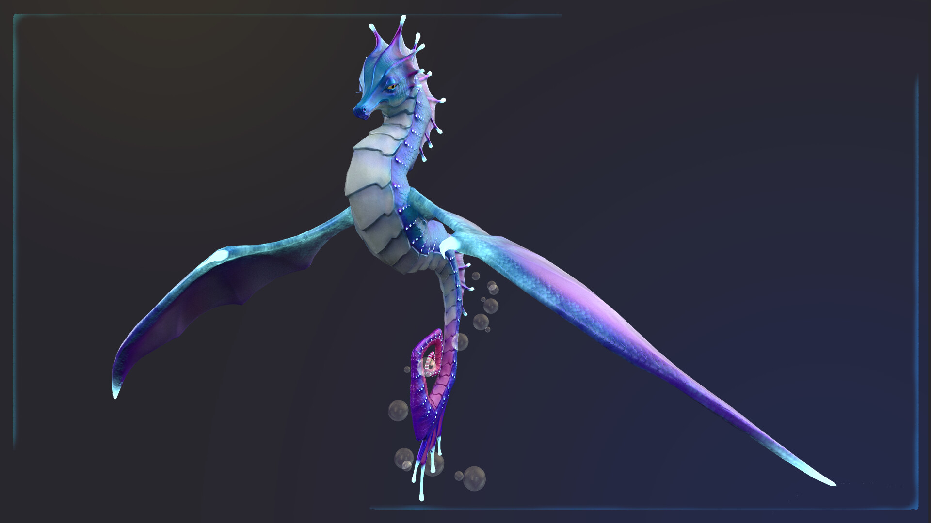 ArtStation - Dragon race : the forgotten realm. Challenge ...Sea Dragon.