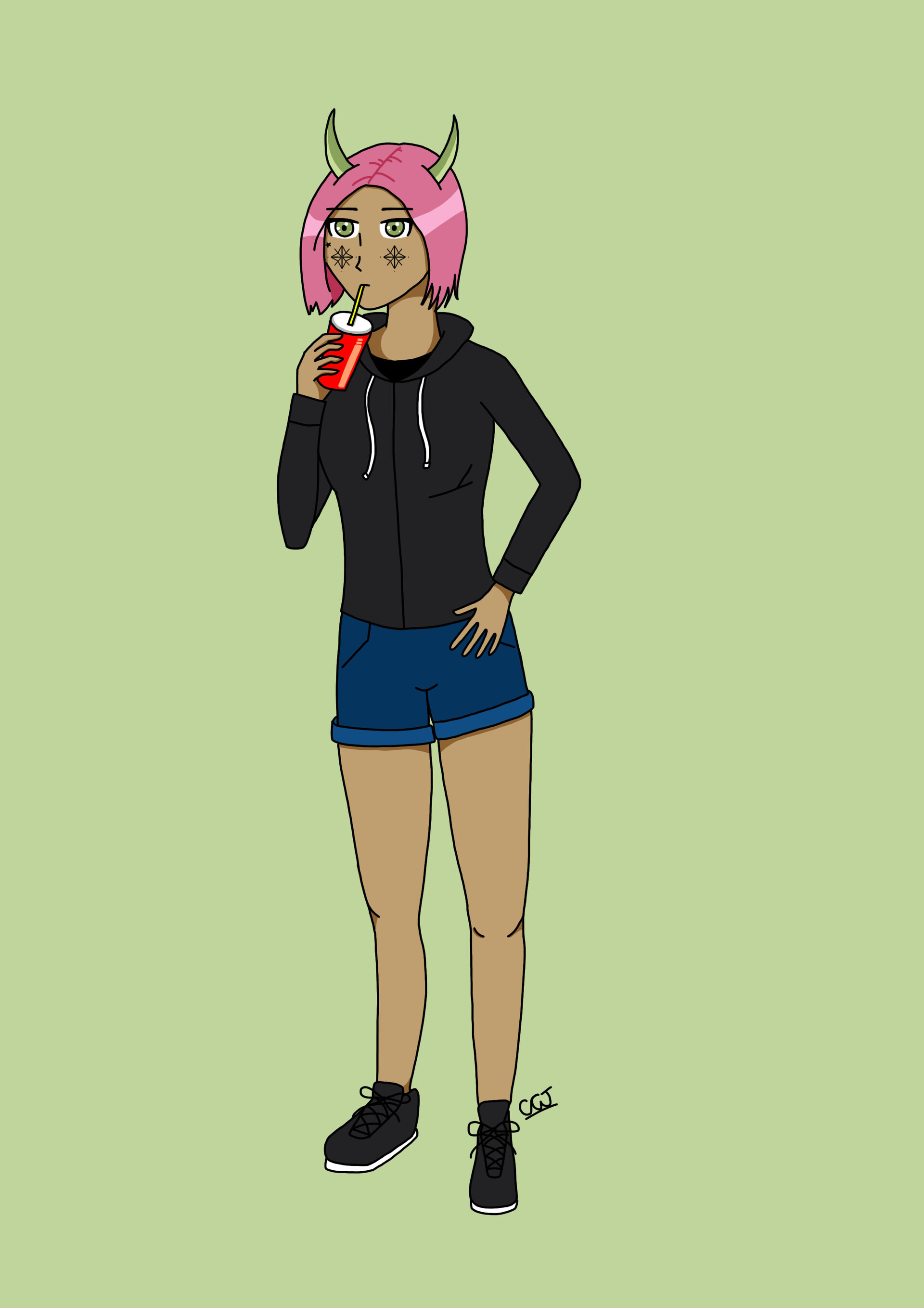 ArtStation - Demon OC