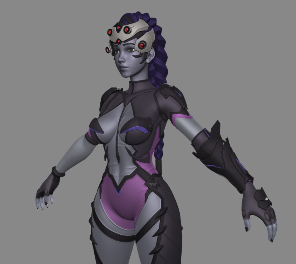 ArtStation - overwatch 2 fanart , widowmaker