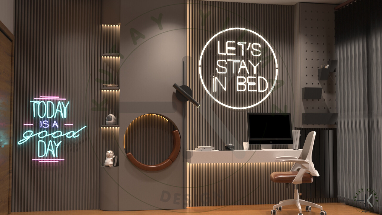 ArtStation - YOUTH ROOM DESIGN